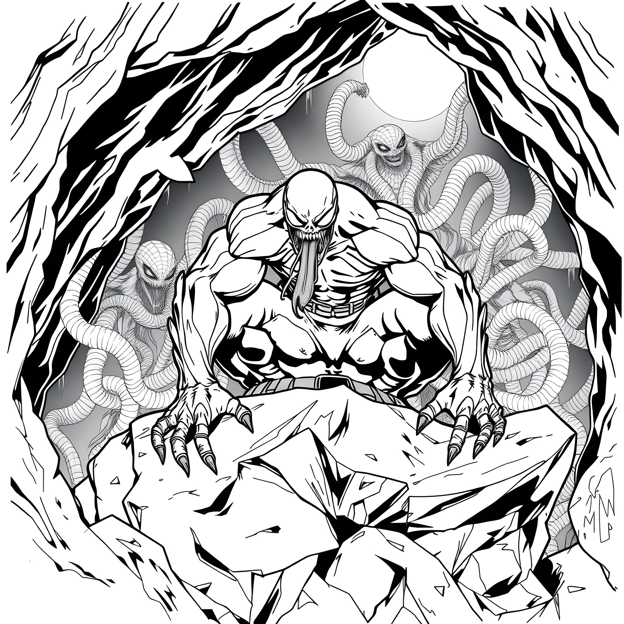 74 Best Venom Coloring Pages (Free Printable PDFs)