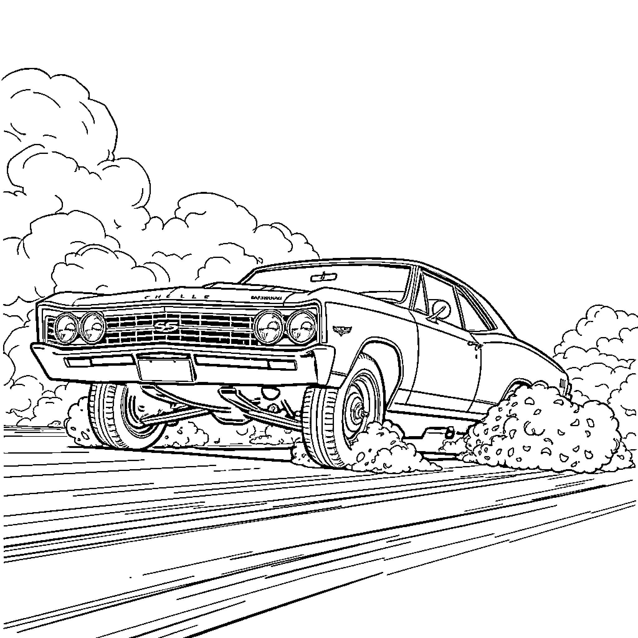 Best Chevelle Coloring Pages (Free Printable PDF)
