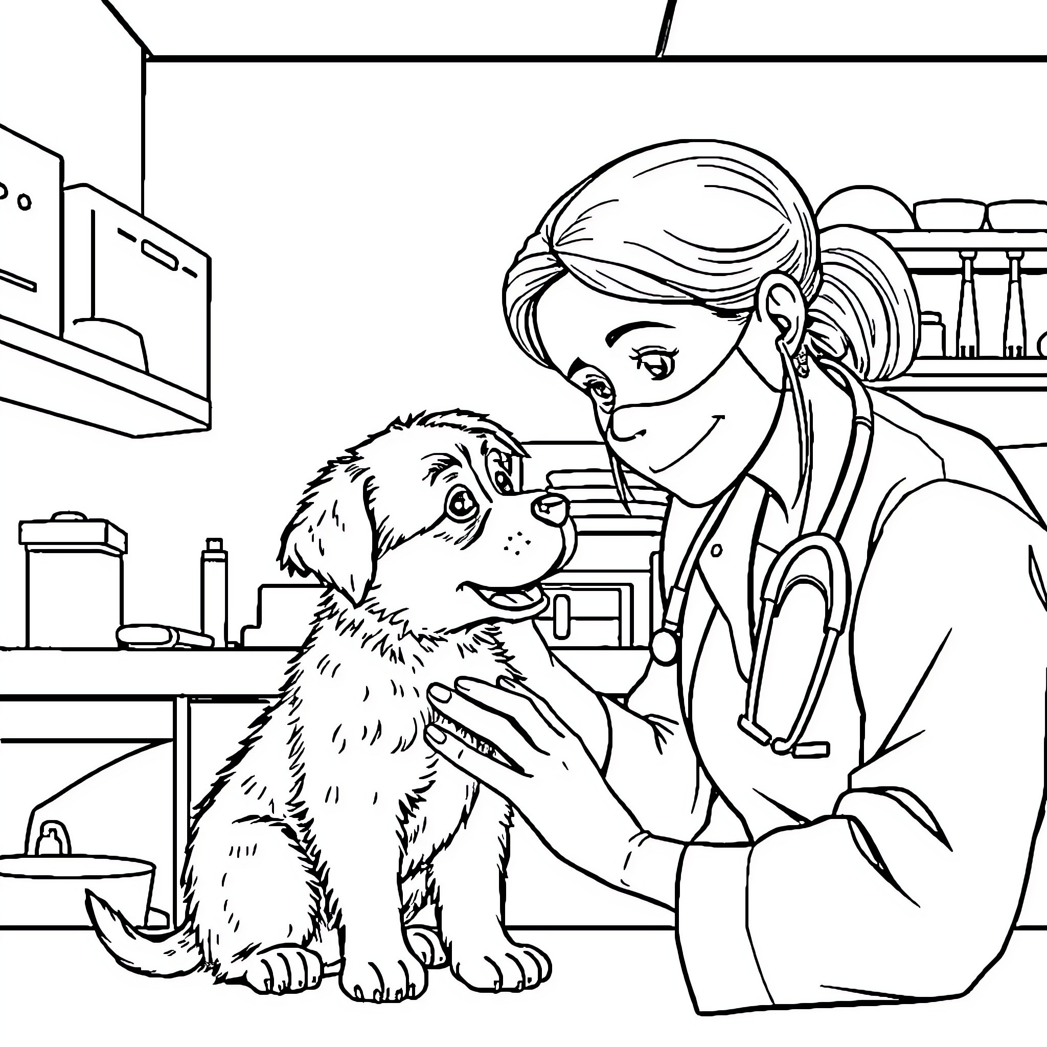 Best Vet Tech Coloring Pages (Free Printable PDF)