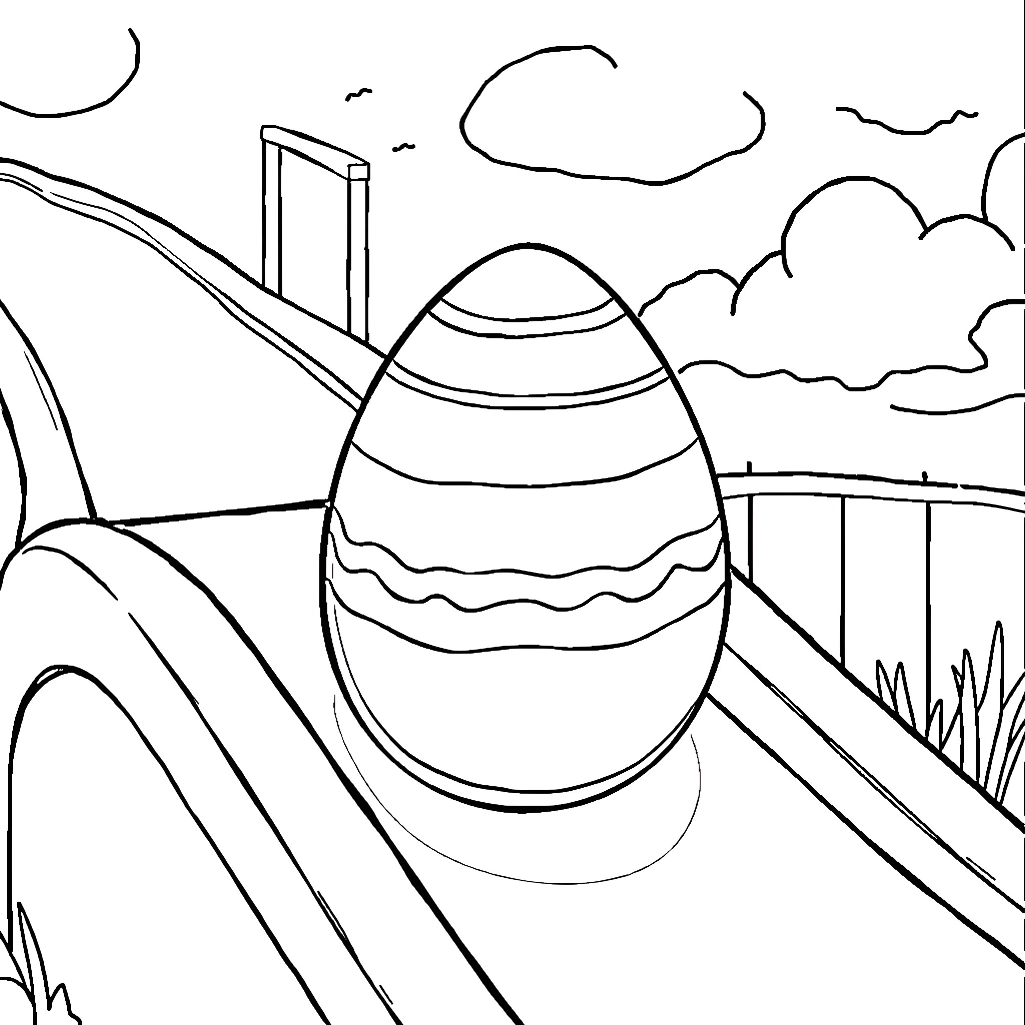 Best Egg Coloring Pages (Free Printable PDF)