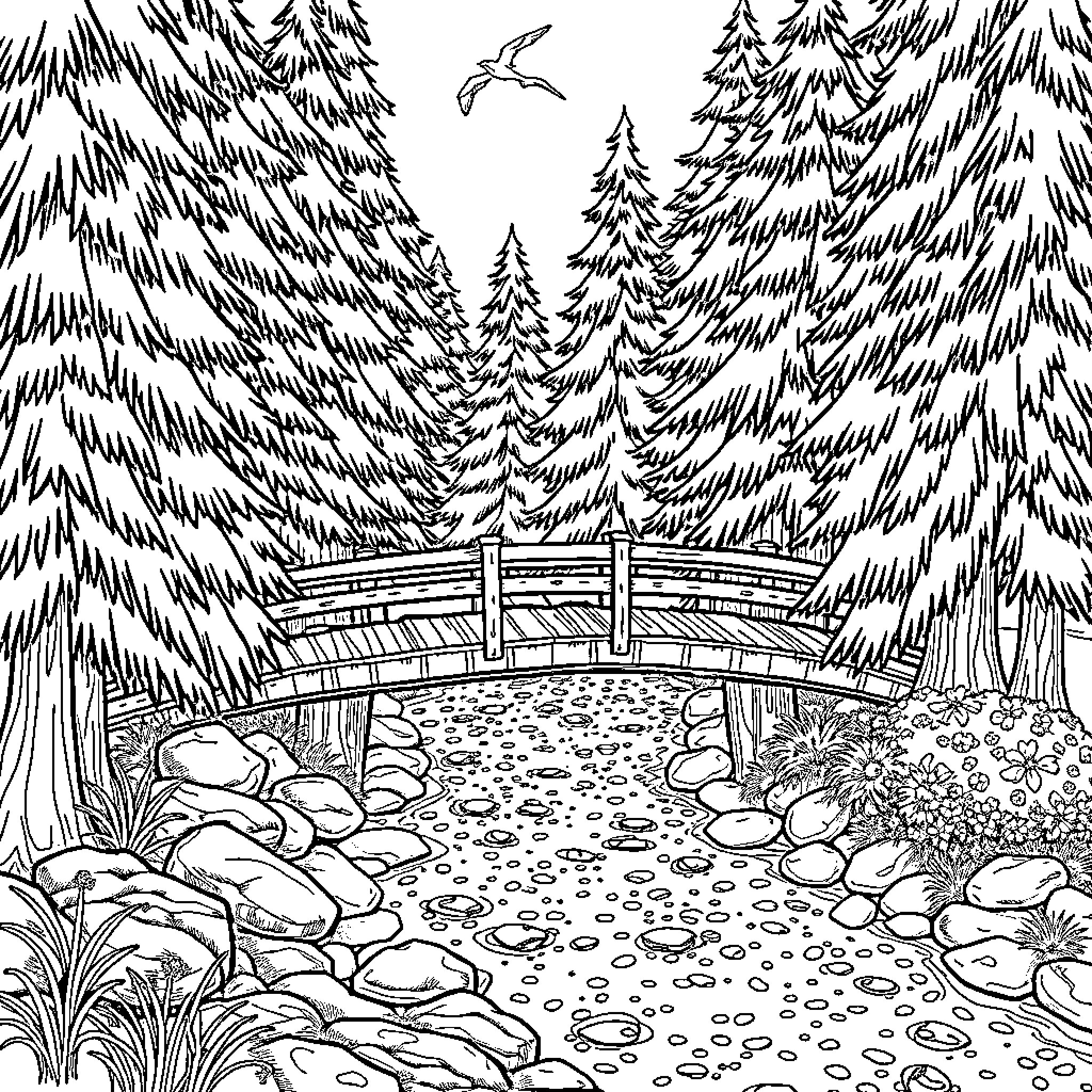 Best Bridge Coloring Pages (Free Printable PDF)
