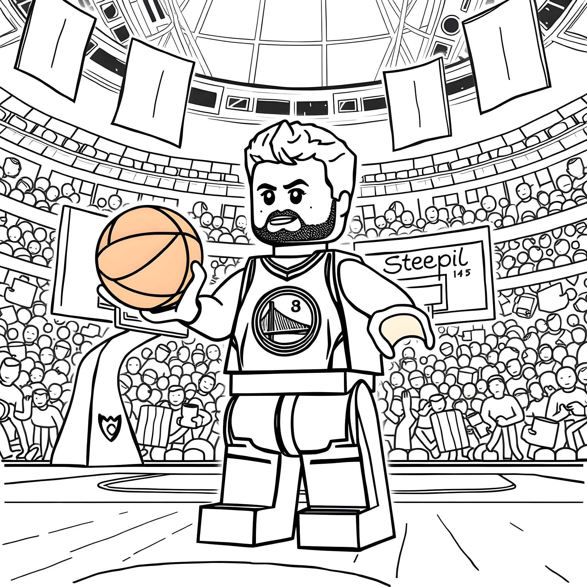 Best Lego Coloring Pages (Free Printable PDF)
