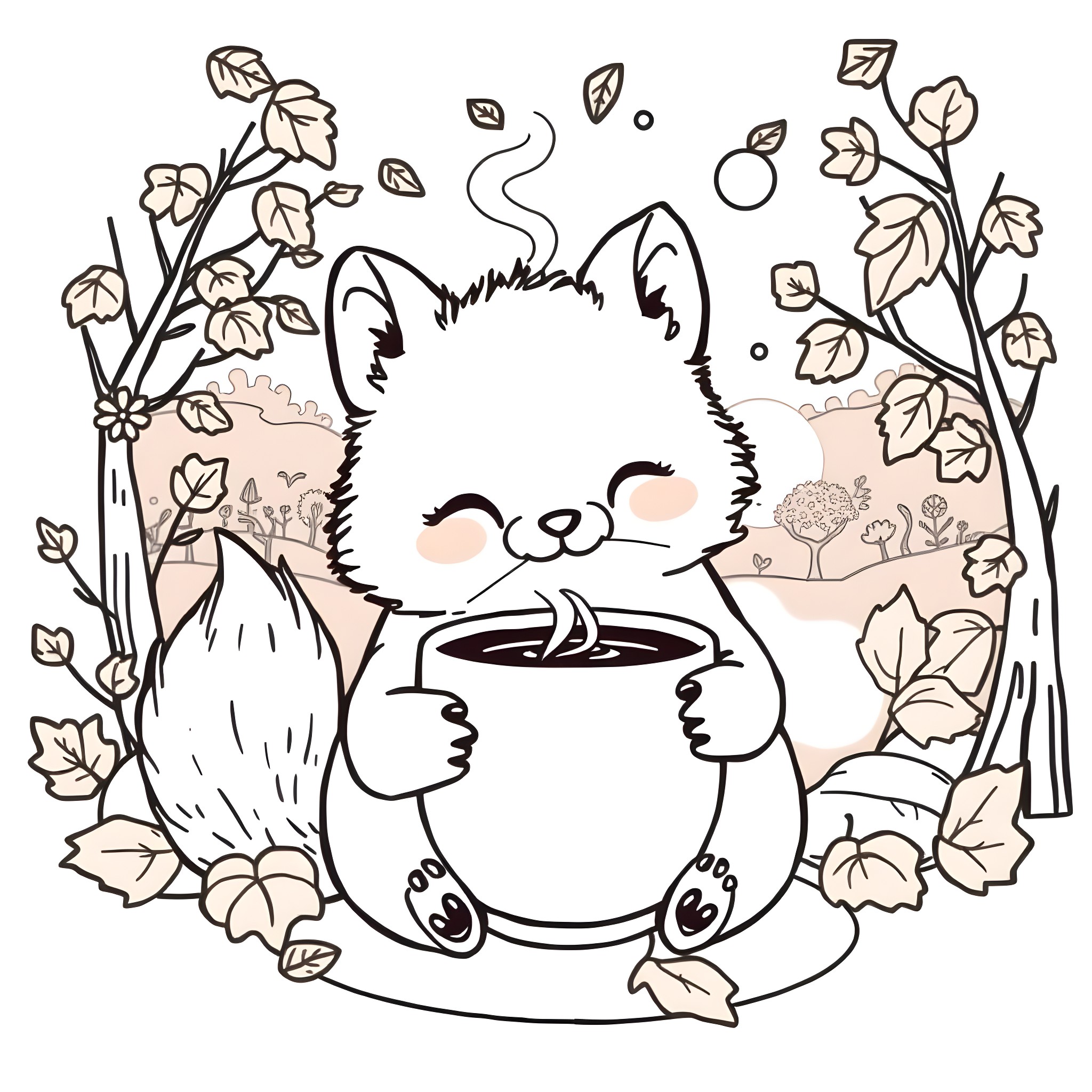 Best Kawaii Animal Coloring Pages (Free Printable PDF)