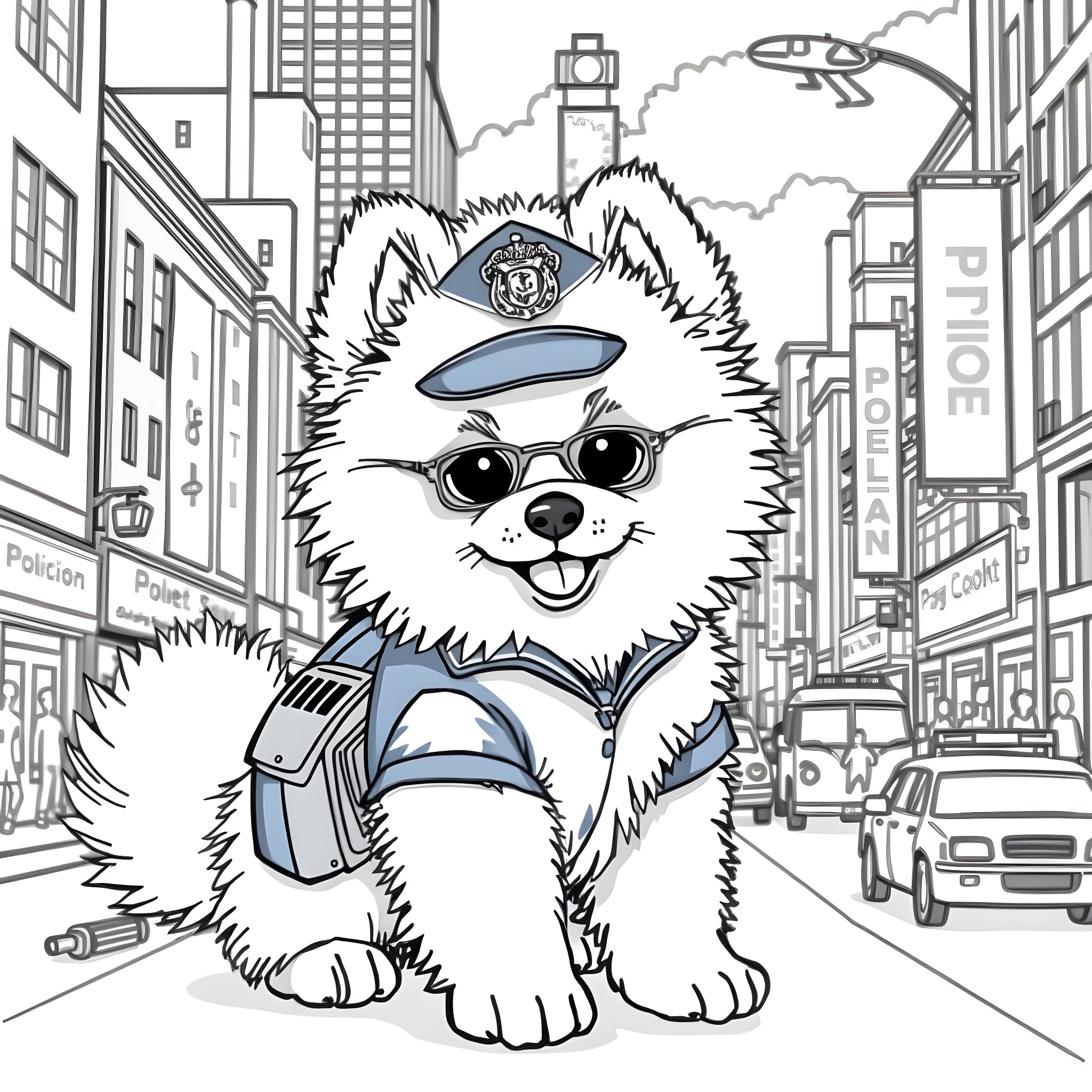 16 Best Samoyed Coloring Pages (Free Printable PDFs)