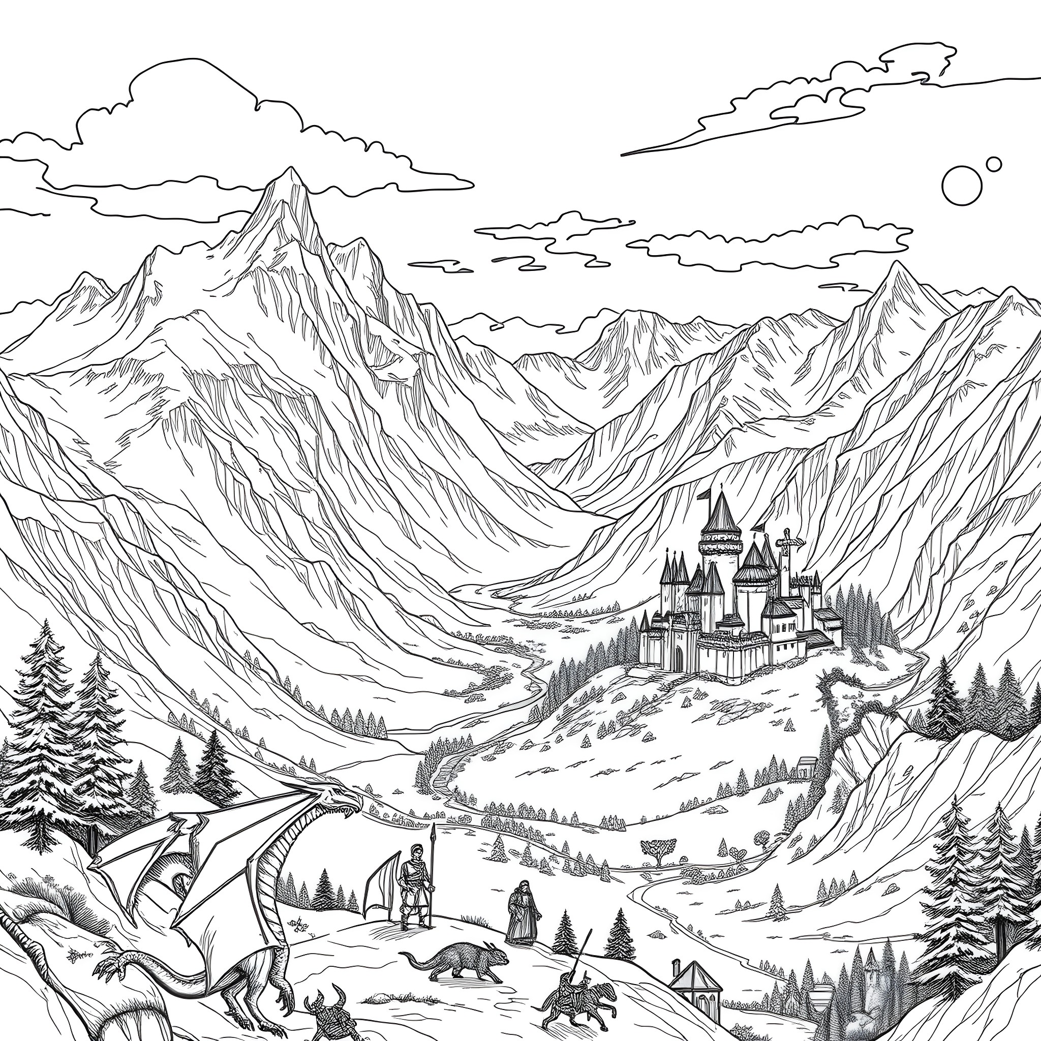 1 Best Cyan Coloring Pages (Free Printable PDFs)