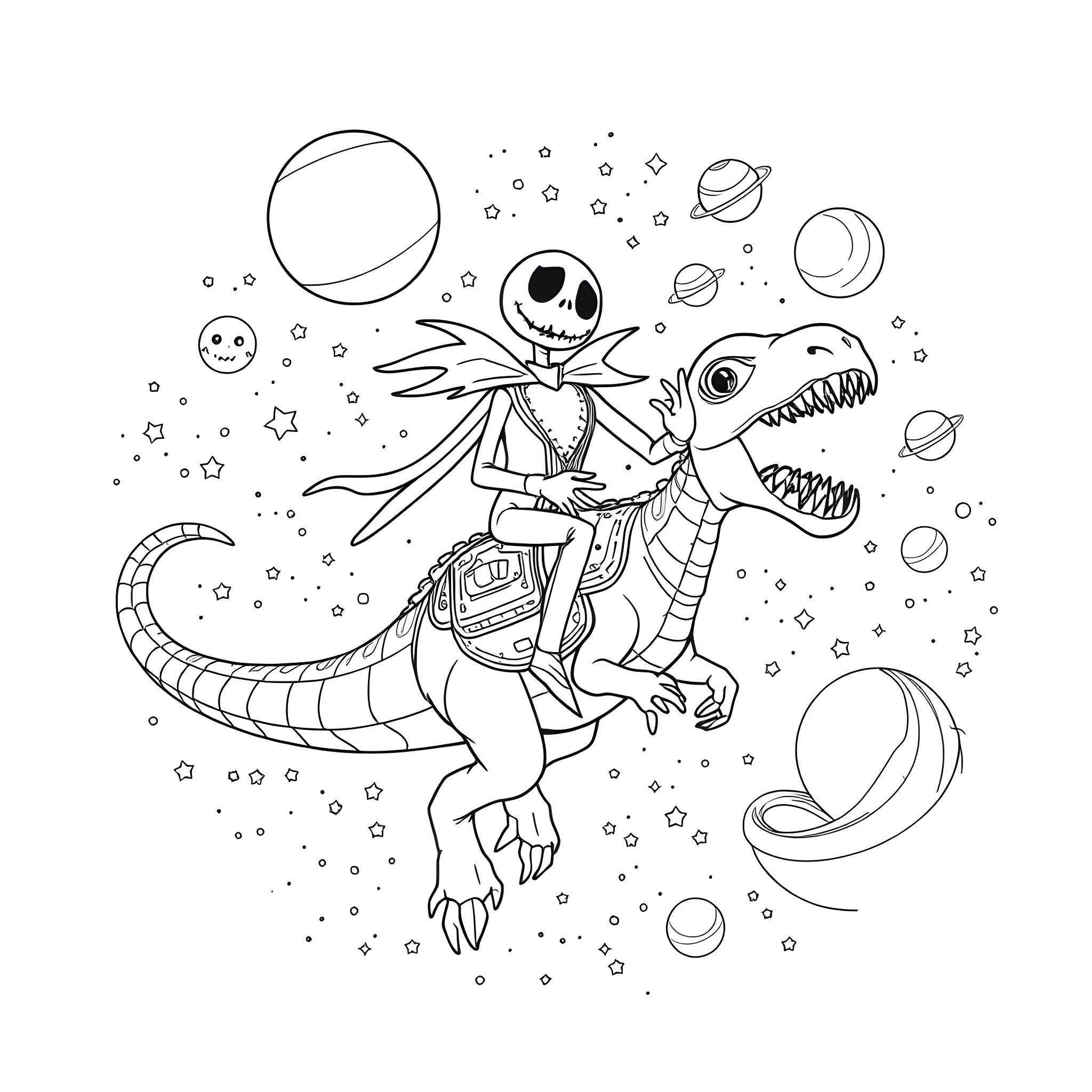 Best Jack Skellington Coloring Pages (Free Printable PDF)