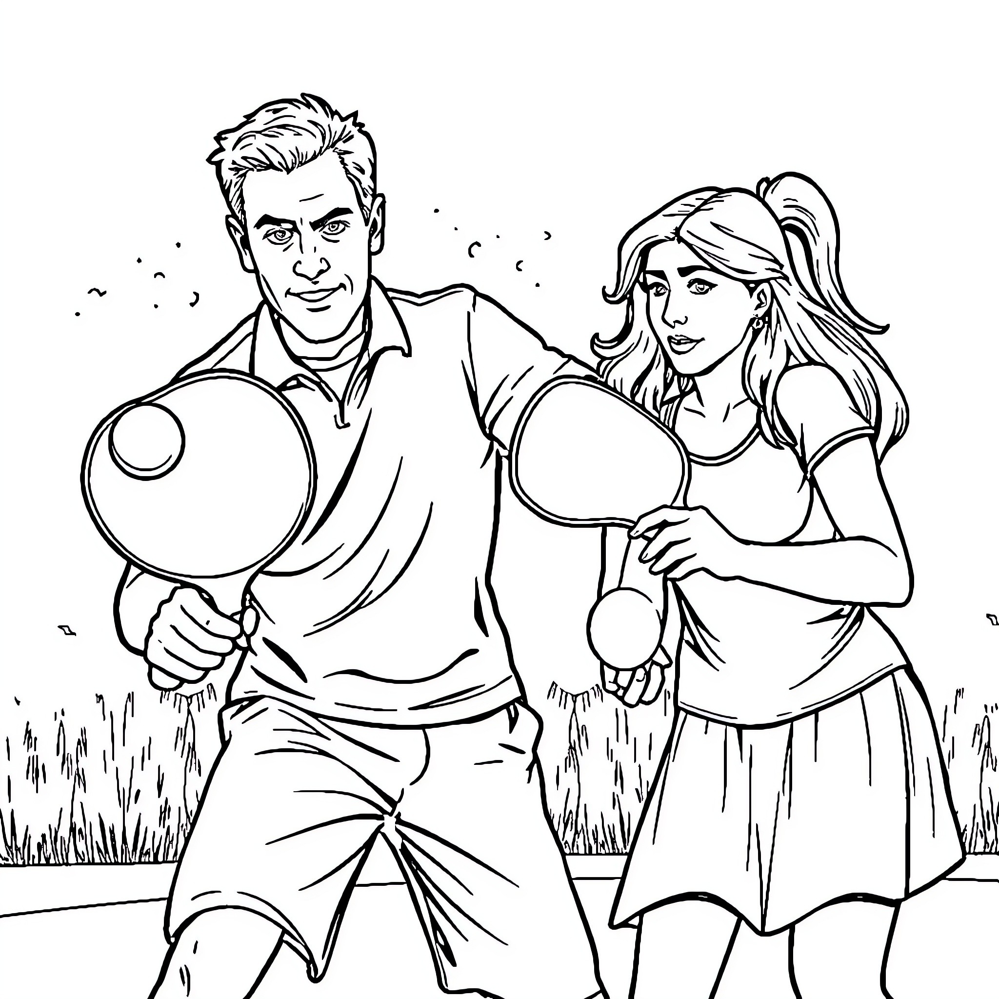 Best Pickleball Coloring Pages (Free Printable PDF)