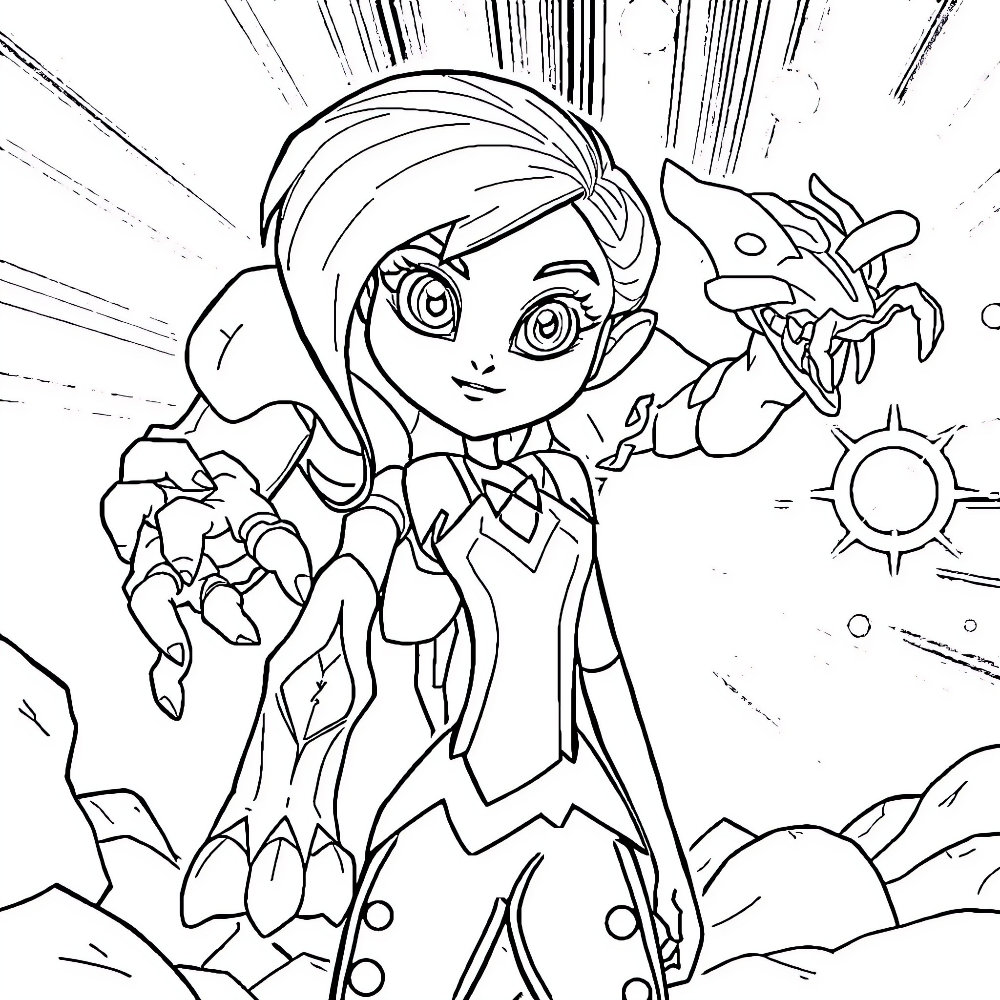 2 Best Gwen Coloring Pages (Free Printable PDFs)