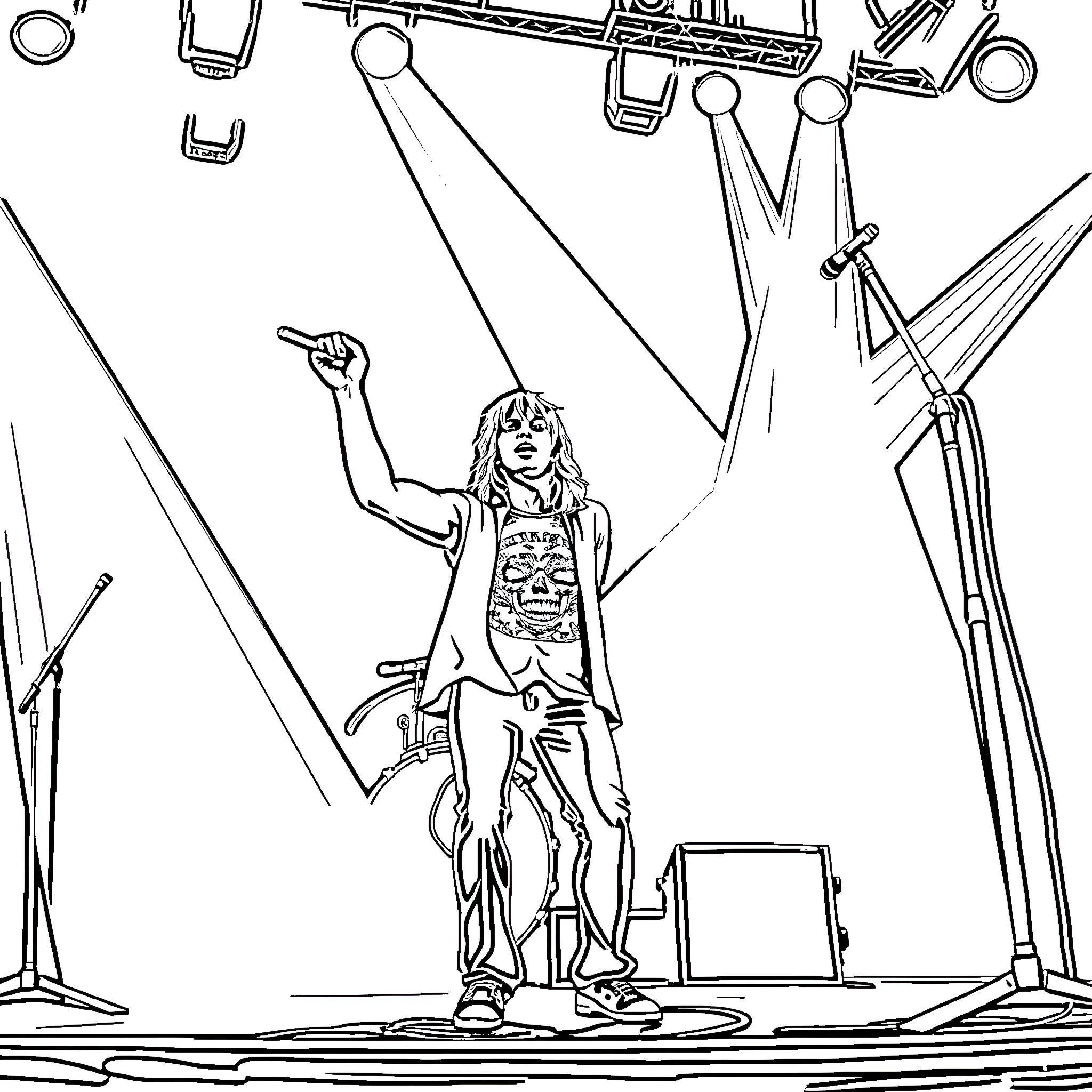 Best Nirvana Coloring Pages (Free Printable PDF)