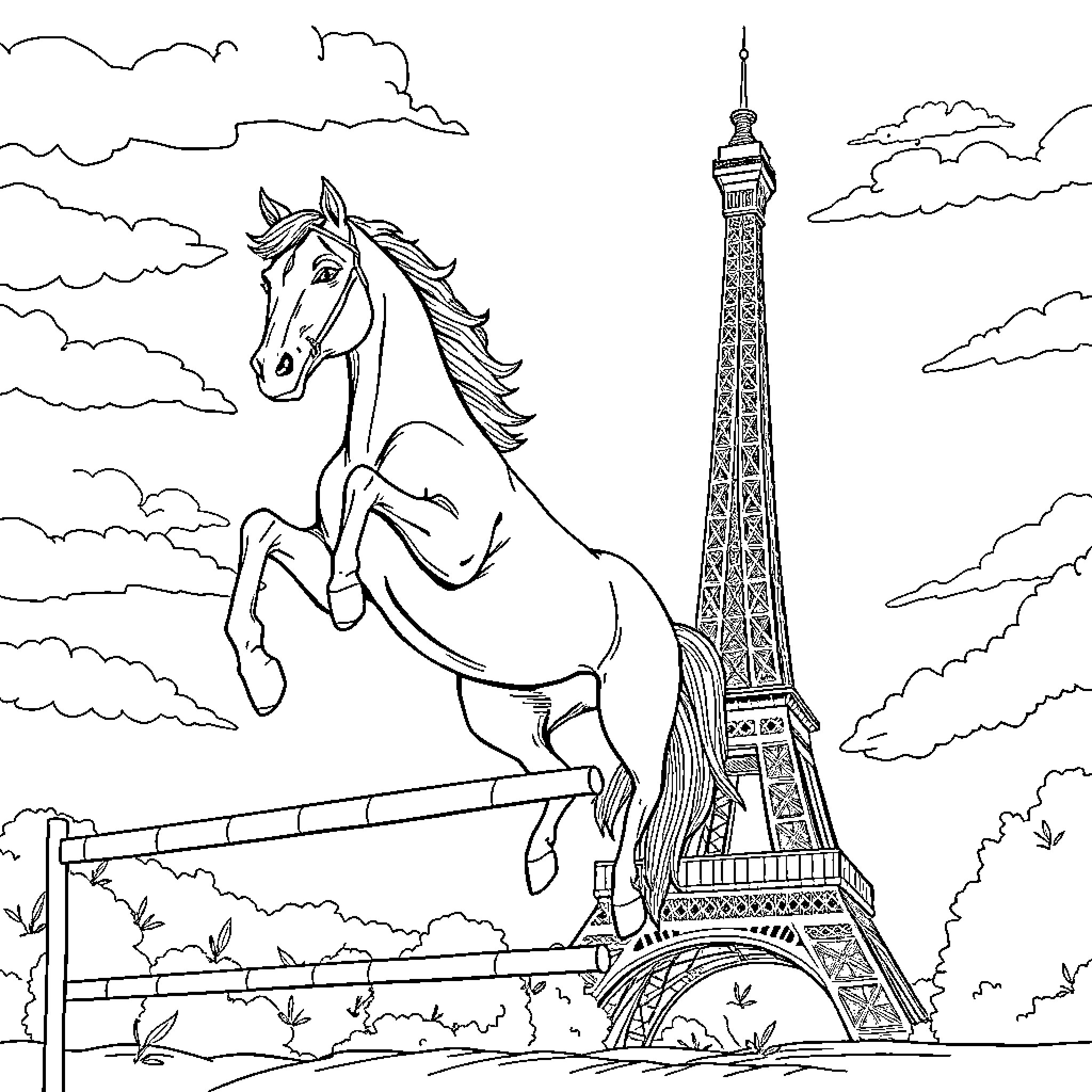 Best Cheval Coloring Pages (Free Printable PDF)