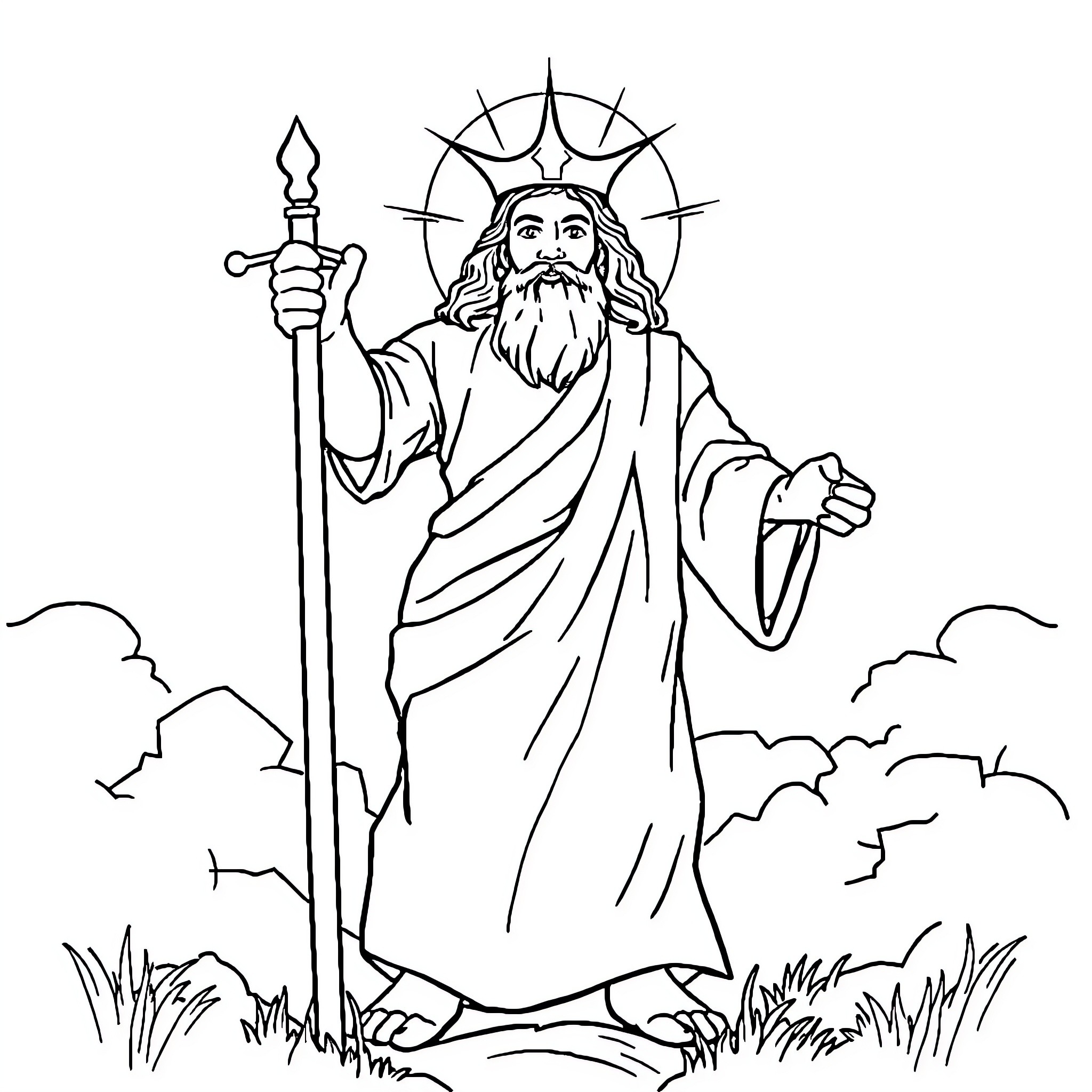 Best God Coloring Pages (Free Printable PDF)