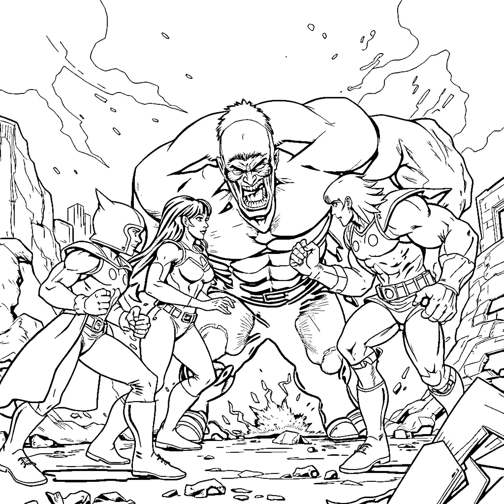 Best Team Coloring Pages (Free Printable PDF)