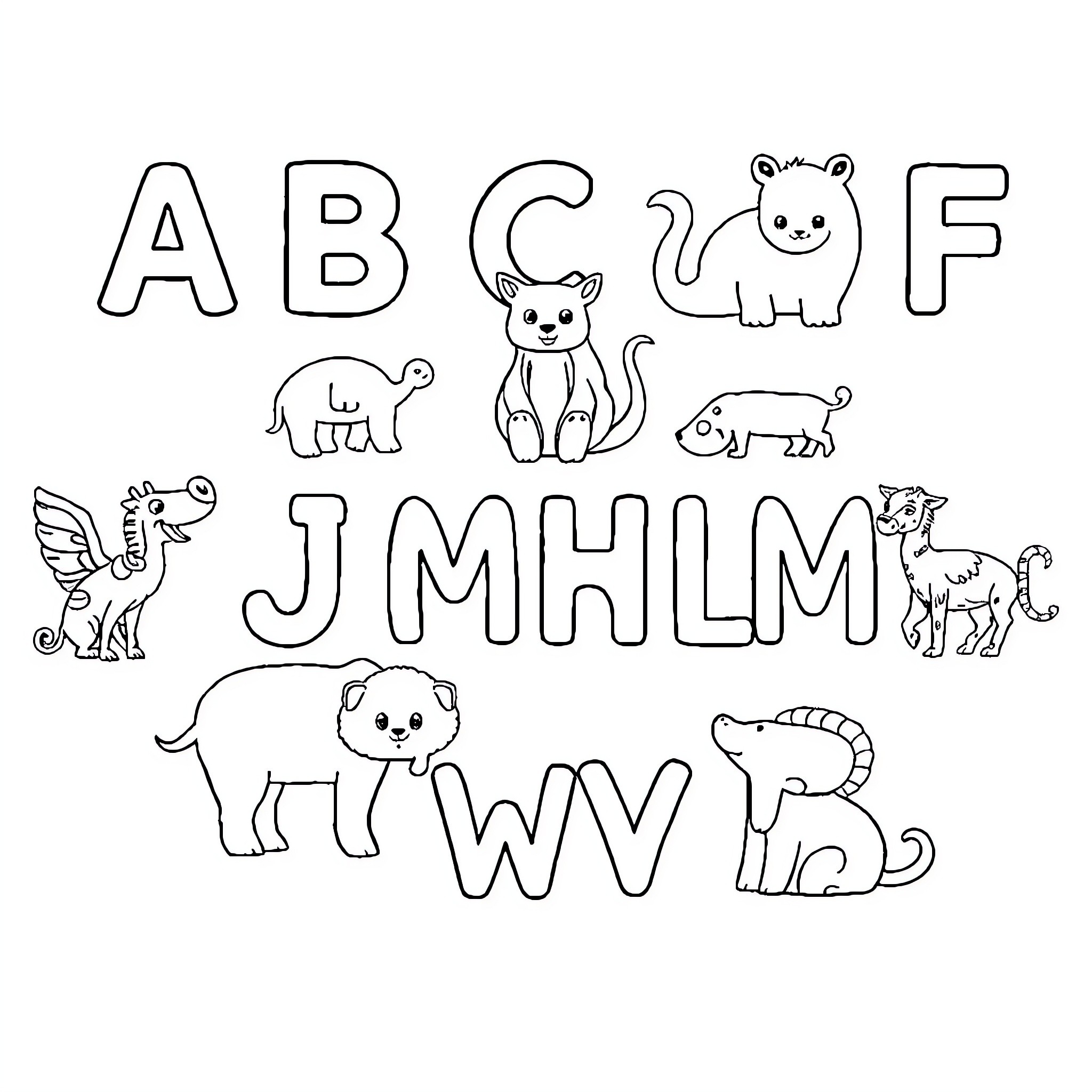 Best Animal Coloring Pages (Free Printable PDF)