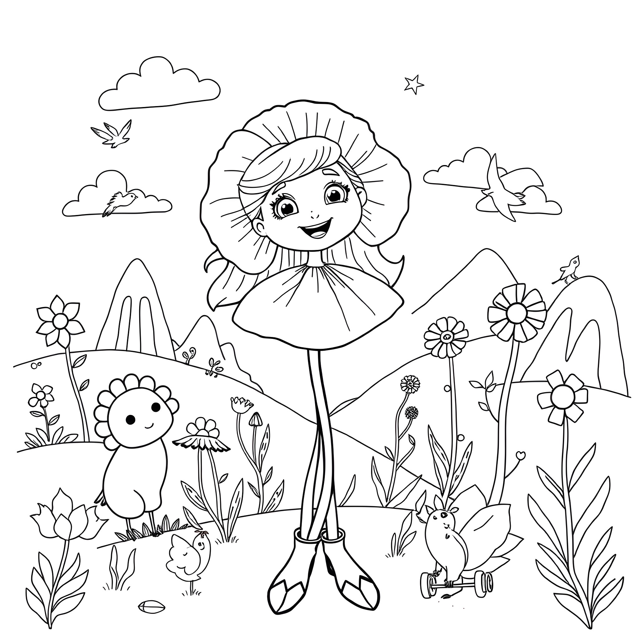 Best Poppy Coloring Pages (Free Printable PDF)