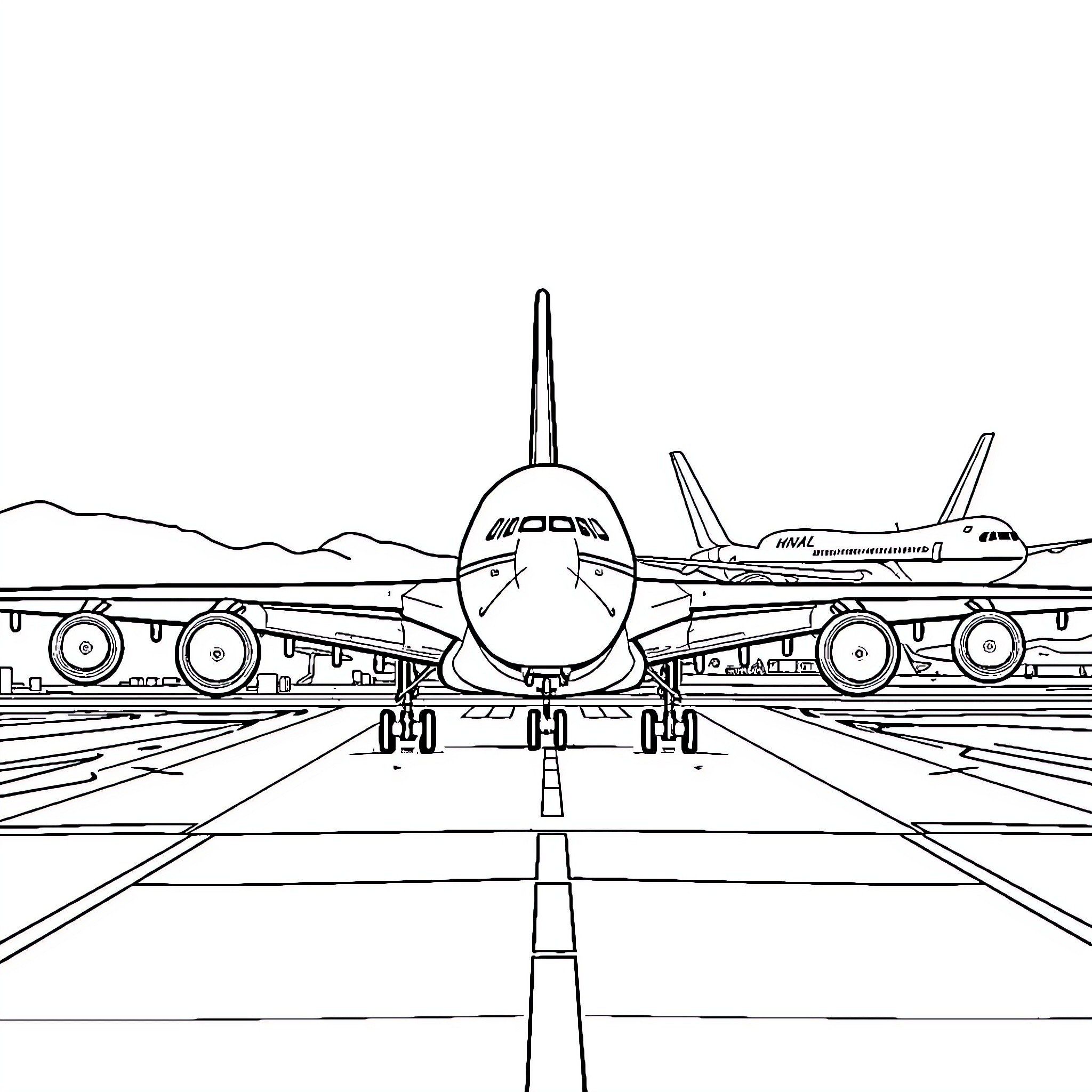 162 Best Airplane Coloring Pages (Free Printable PDFs)