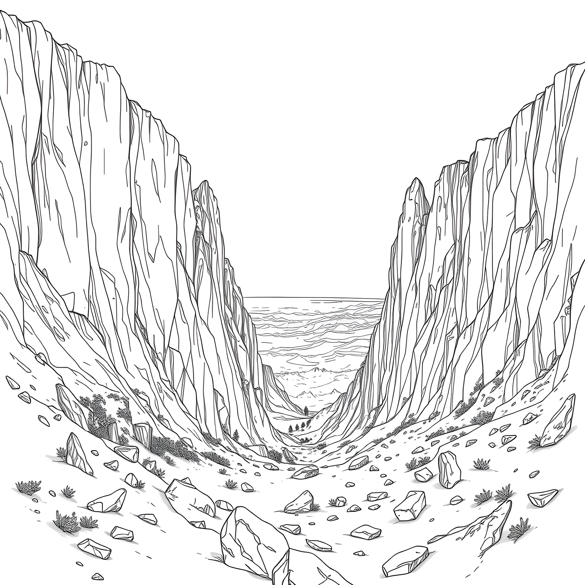 Best Rock Coloring Pages (Free Printable PDF)