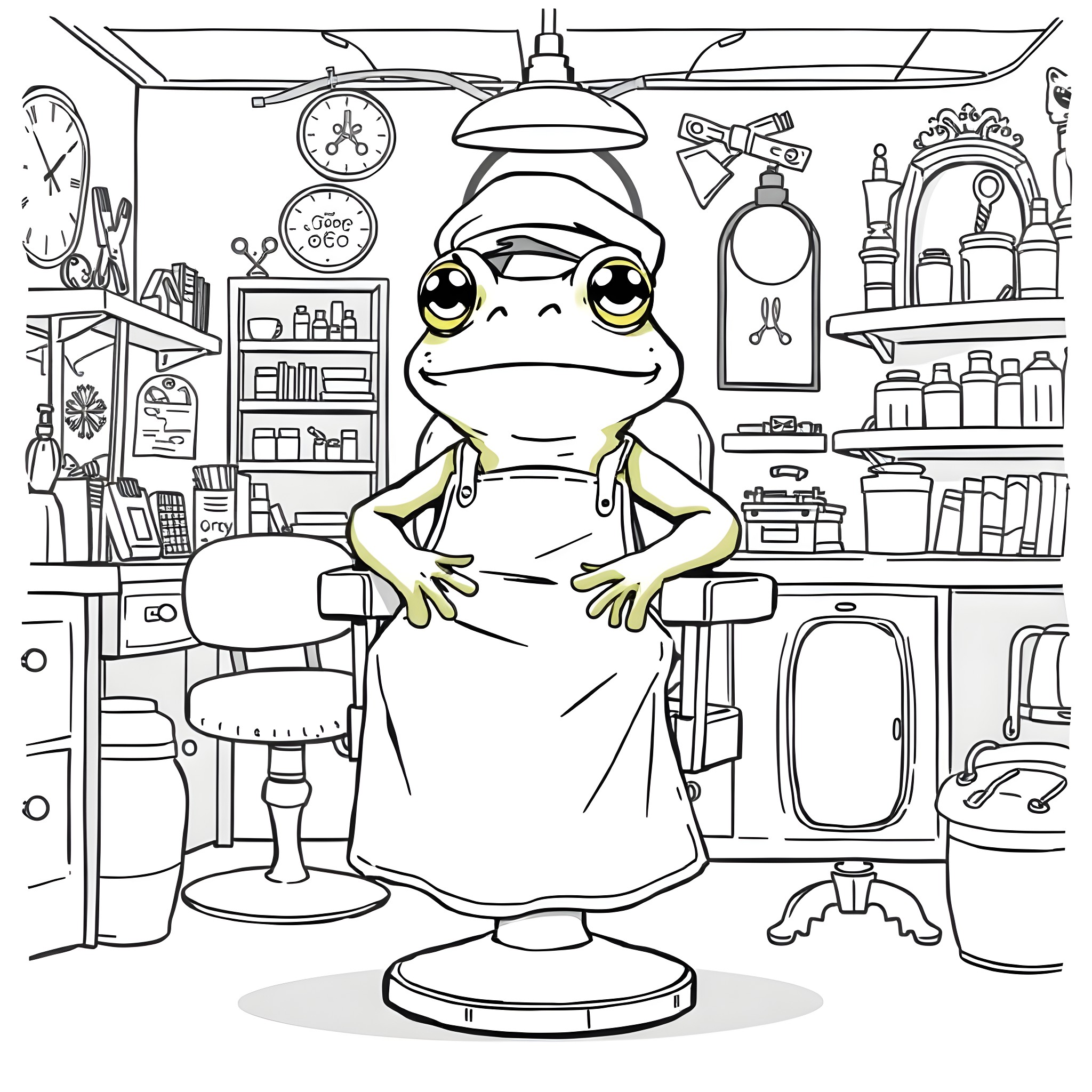 376 Best Frog Coloring Pages (Free Printable PDFs)