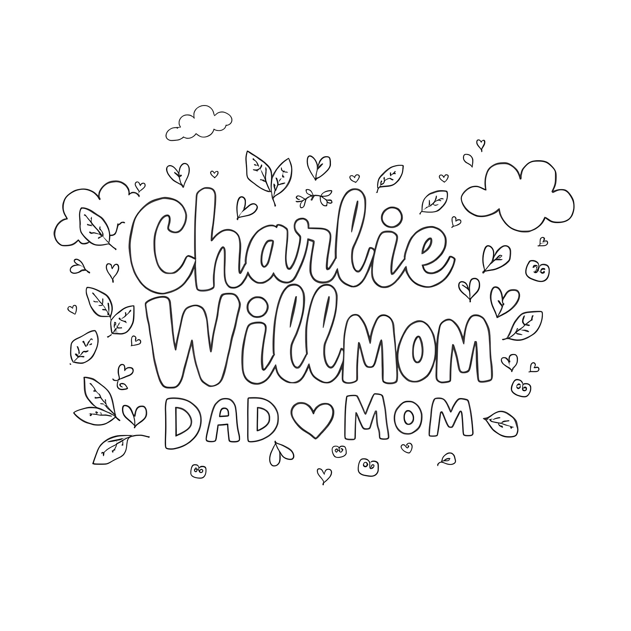 Best Word Coloring Pages (Free Printable PDF)