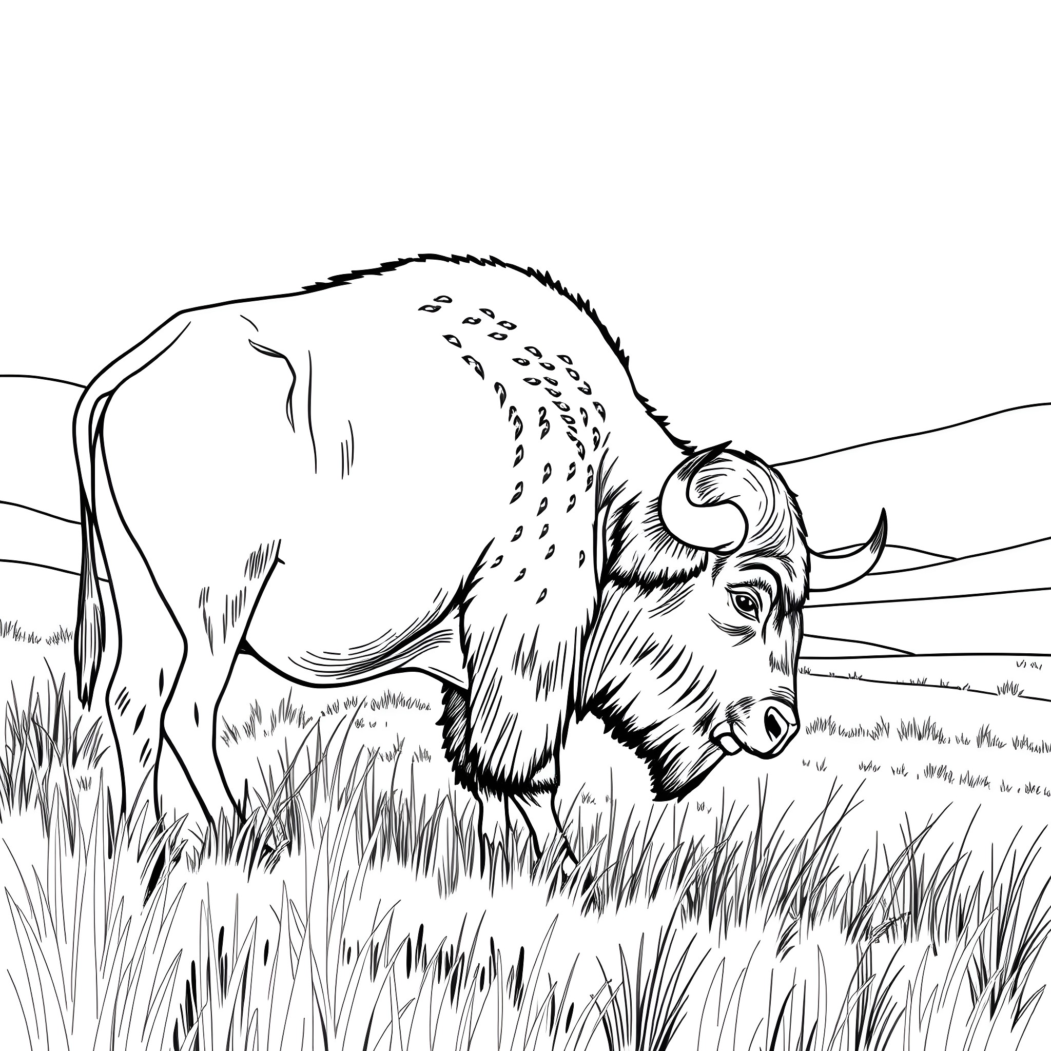 3 Best Buffalo Coloring Pages (Free Printable PDFs)