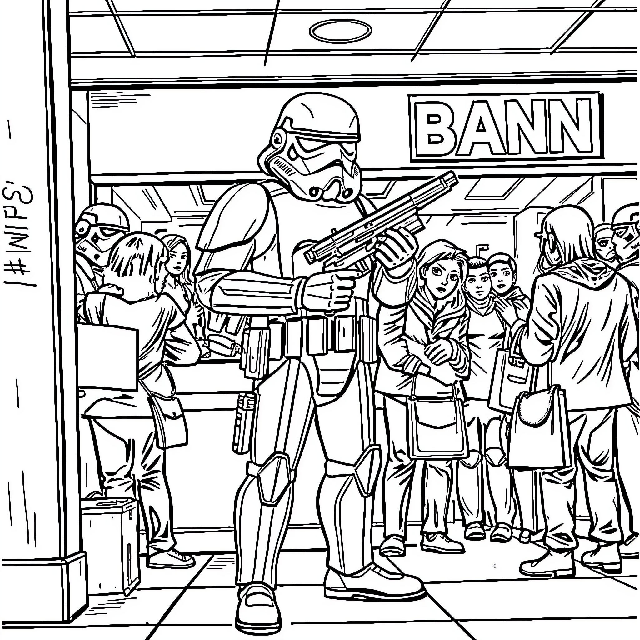 34 Best Stormtrooper Coloring Pages (Free Printable PDFs)