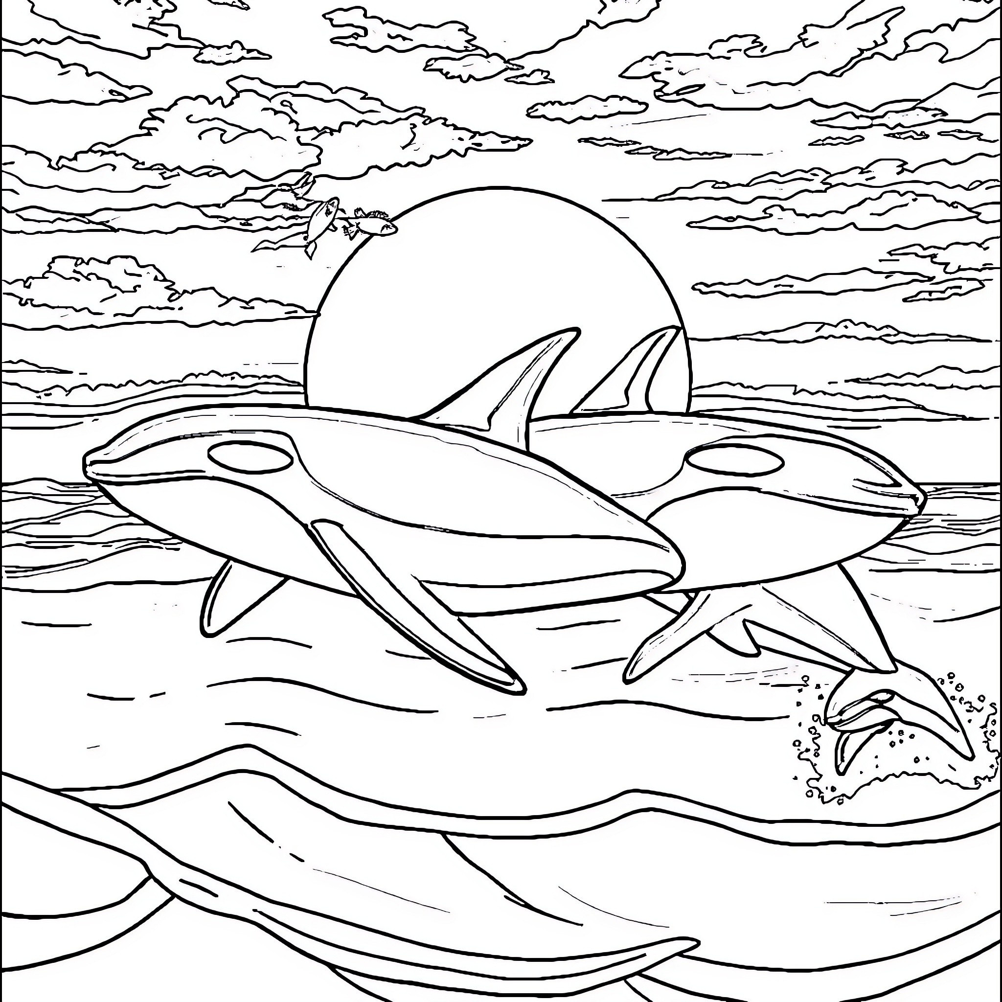 Best Killer Whale Coloring Pages (Free Printable PDF)