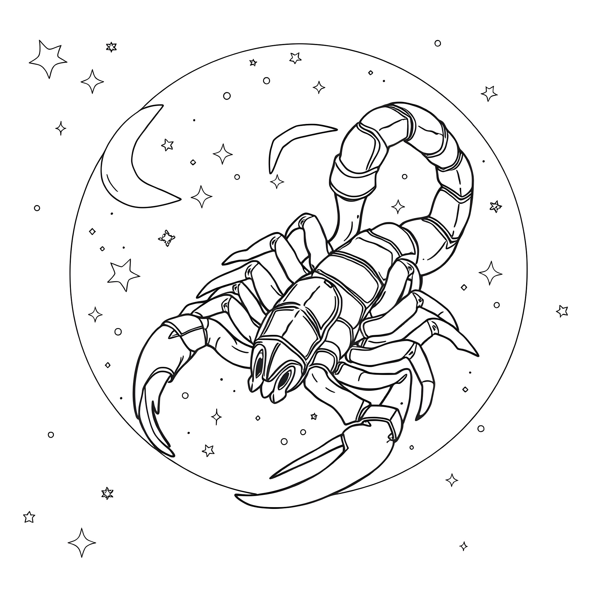 Best Scorpio Coloring Pages (Free Printable PDF)