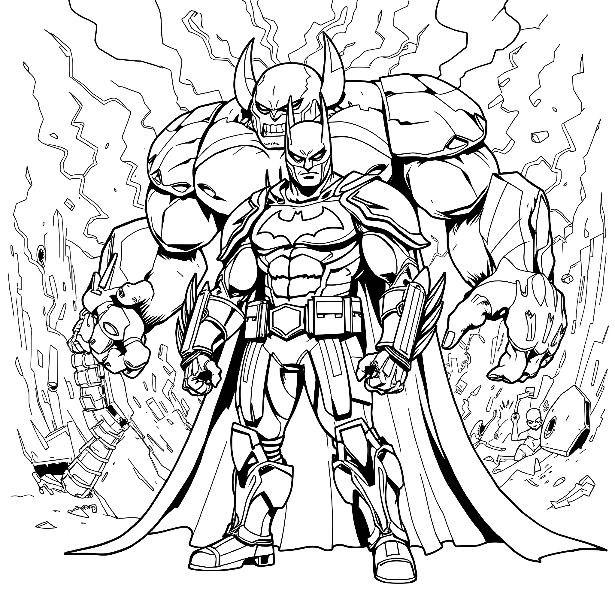 44 Best Superhero Coloring Pages (Free Printable PDFs)