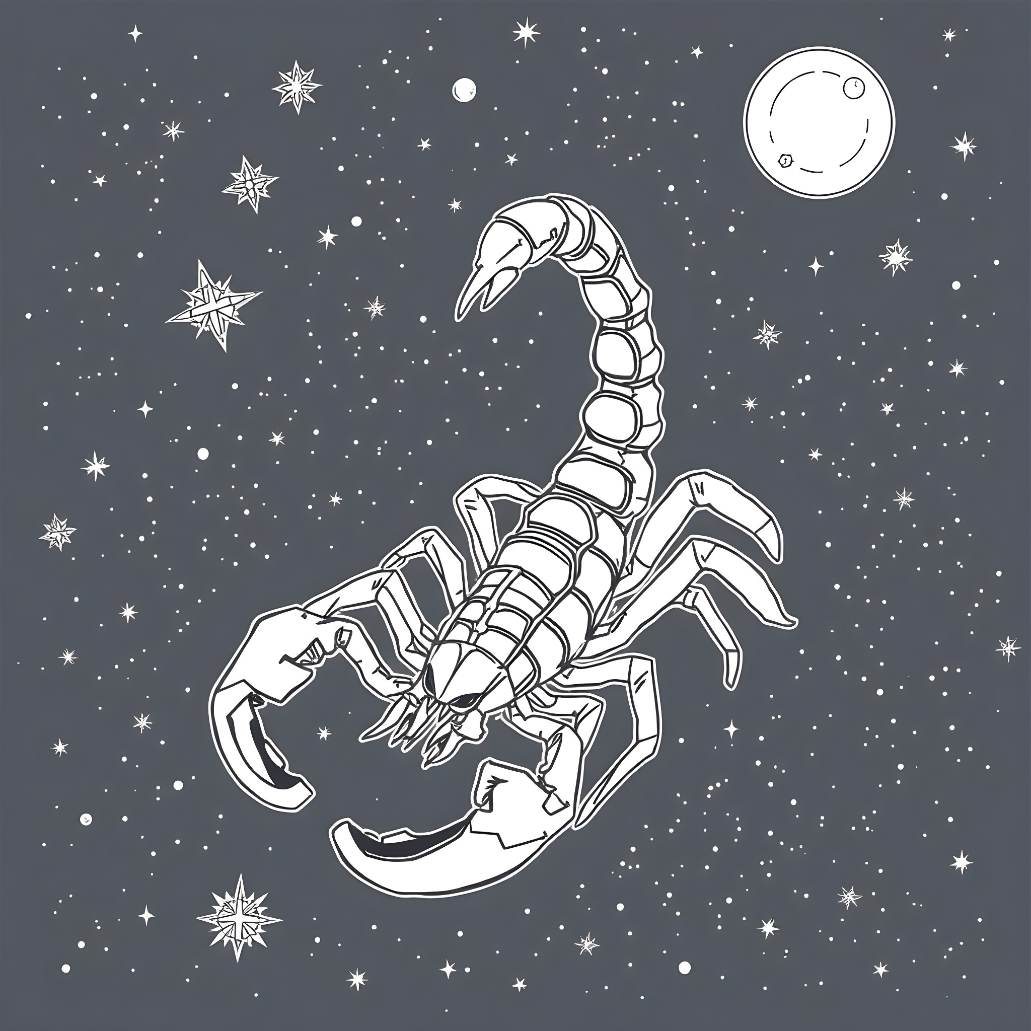 Best Scorpio Coloring Pages (Free Printable PDF)