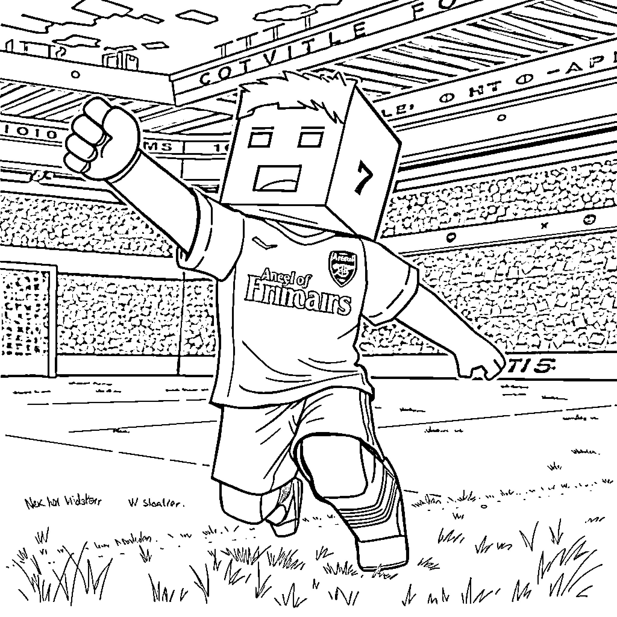 Best Minecraft Player Coloring Pages (Free Printable PDF)