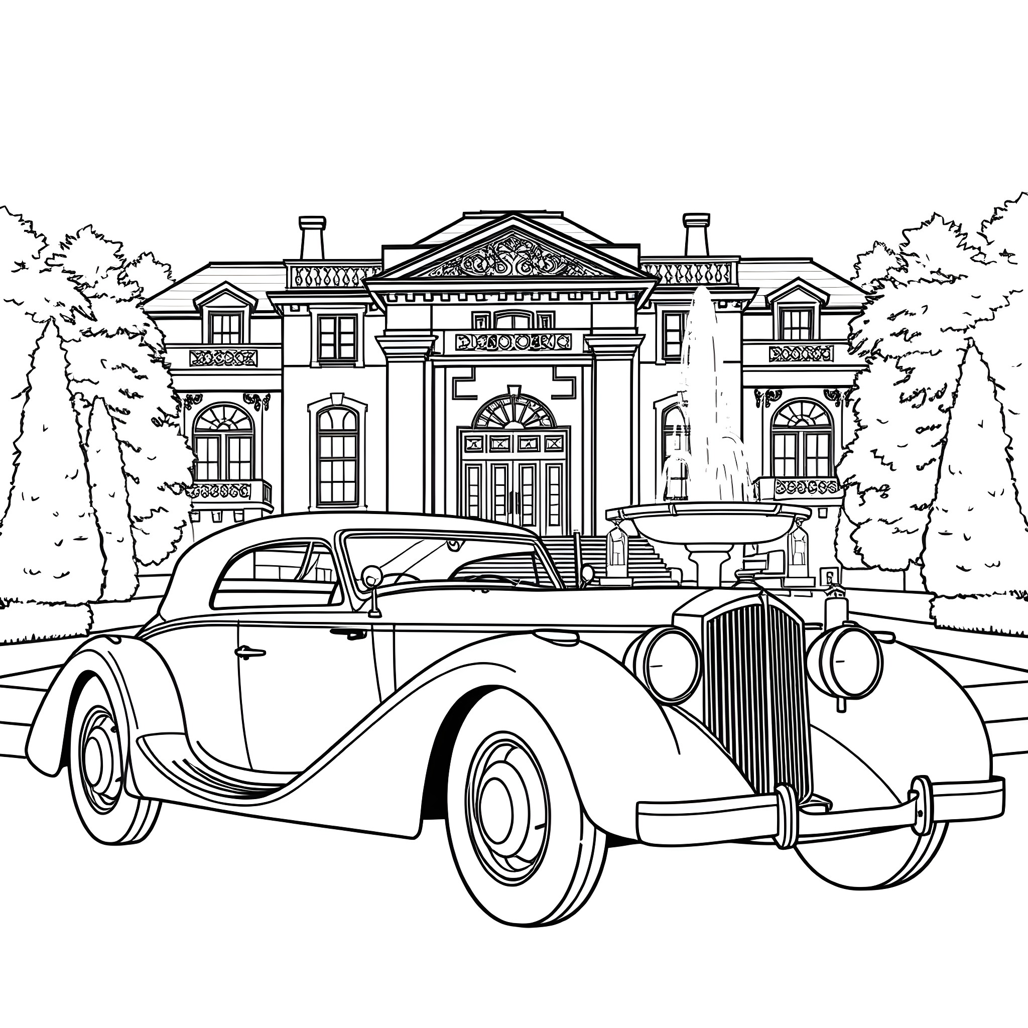 101 Best Car Coloring Pages (Free Printable PDFs)