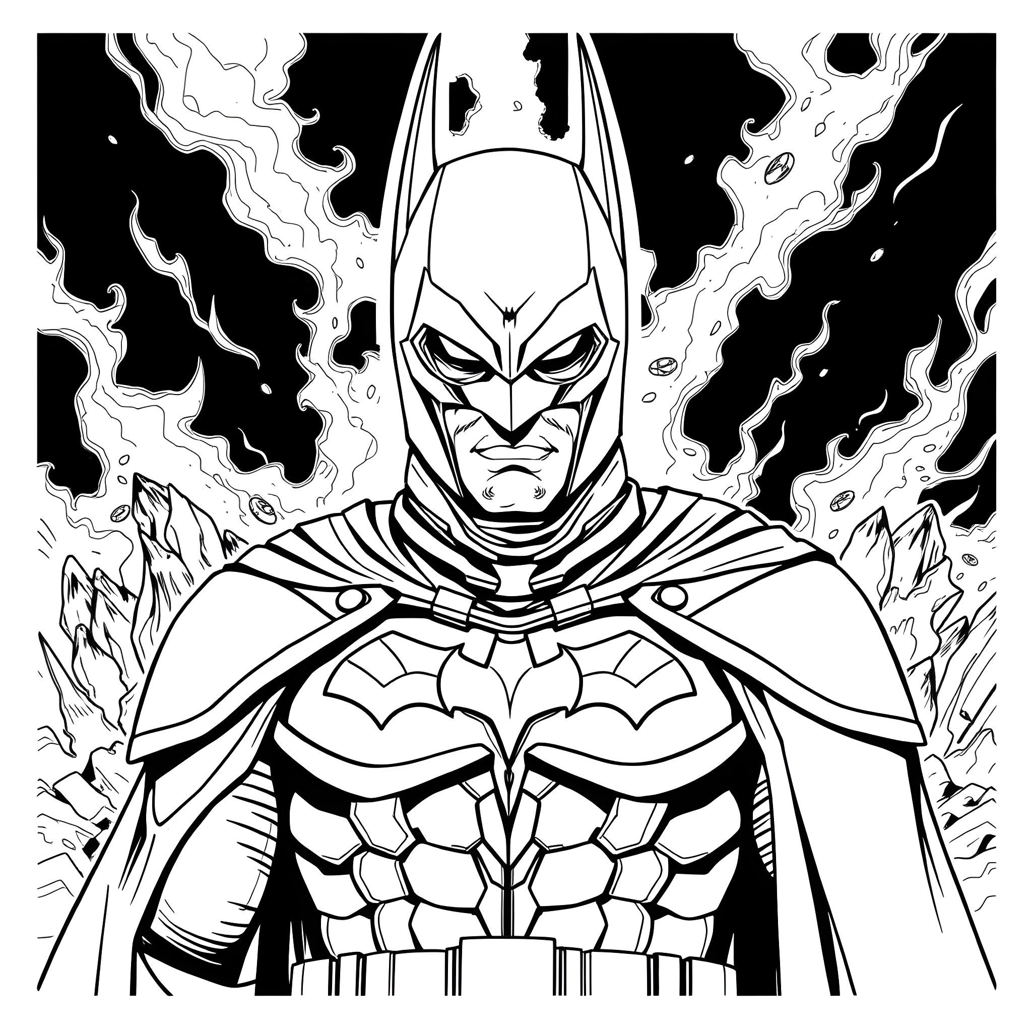 158 Best Batman Coloring Pages (Free Printable PDFs)