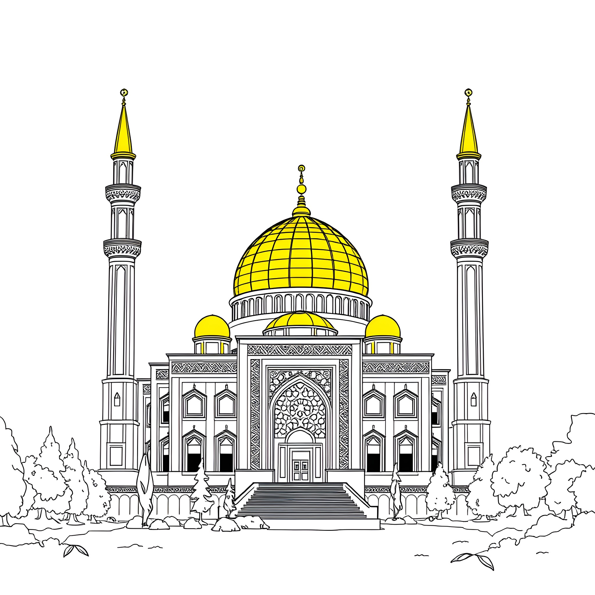 3 Best Al-Askari Shrine Coloring Pages (Free Printable PDFs)