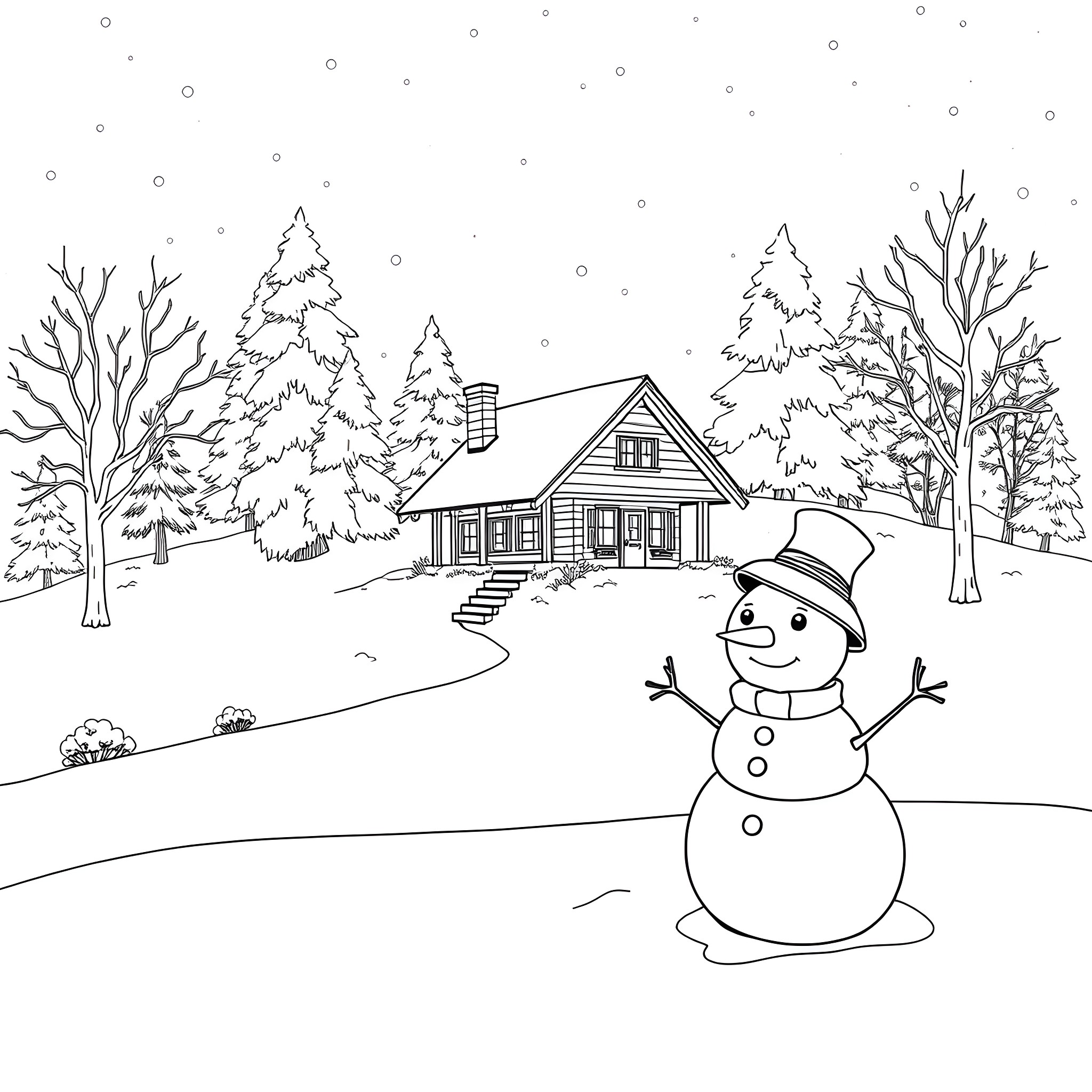 13 Best Snowman Coloring Pages (Free Printable PDFs)