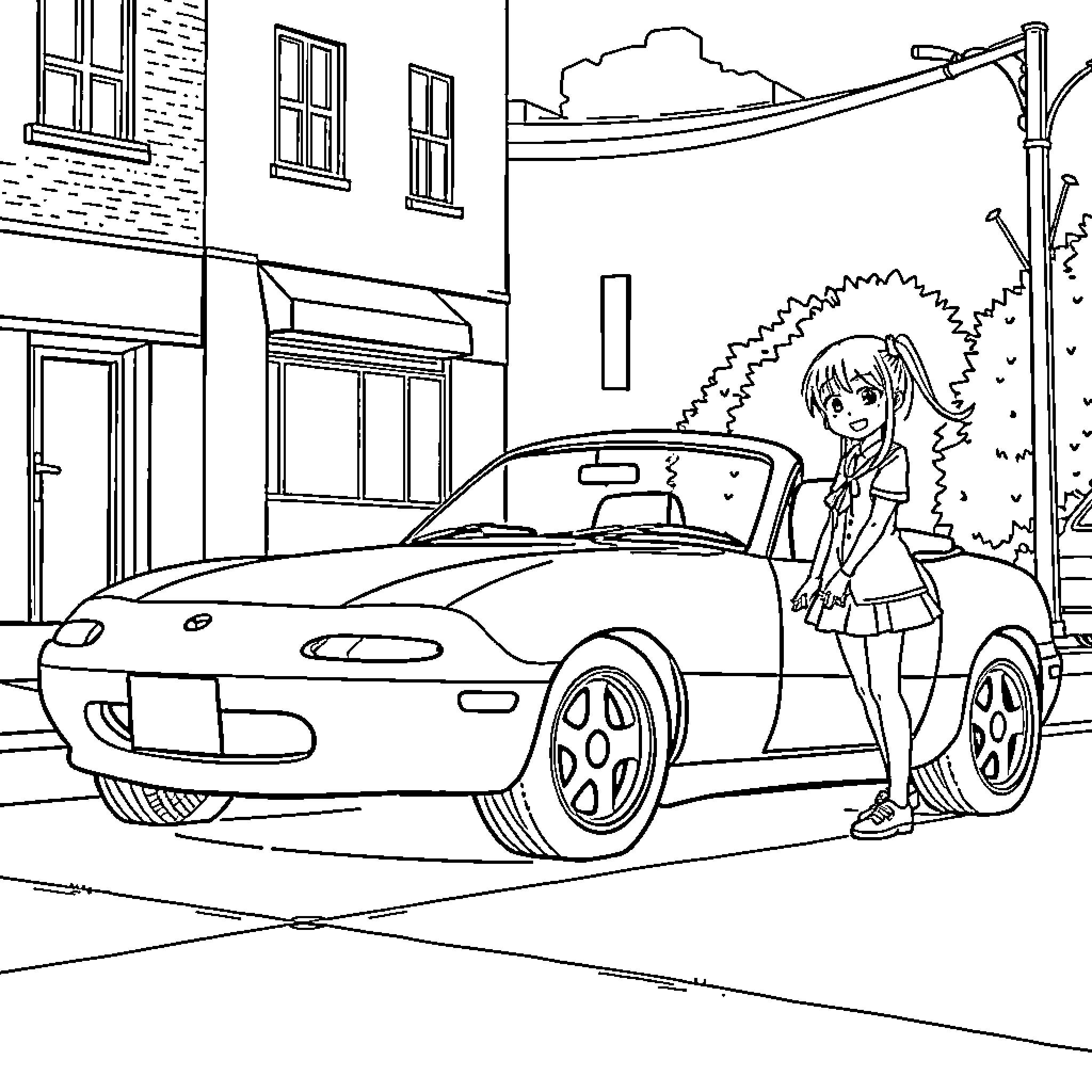 Best Mazda Coloring Pages (Free Printable PDF)