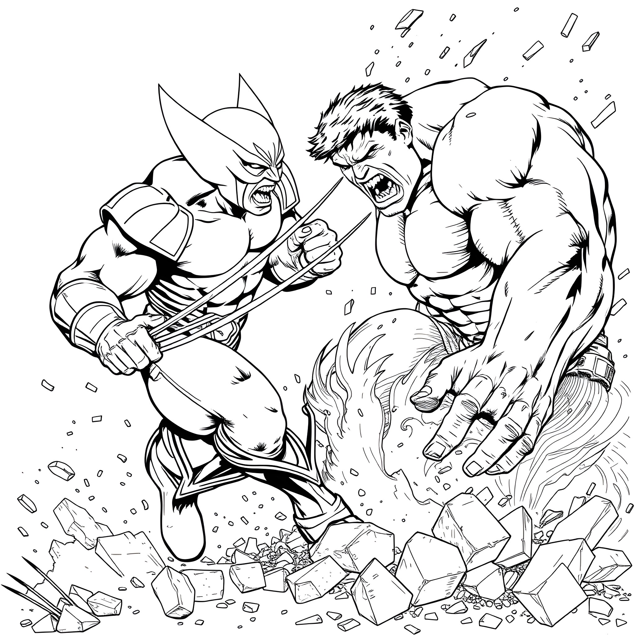 Best Wolverine Coloring Pages (Free Printable PDF)