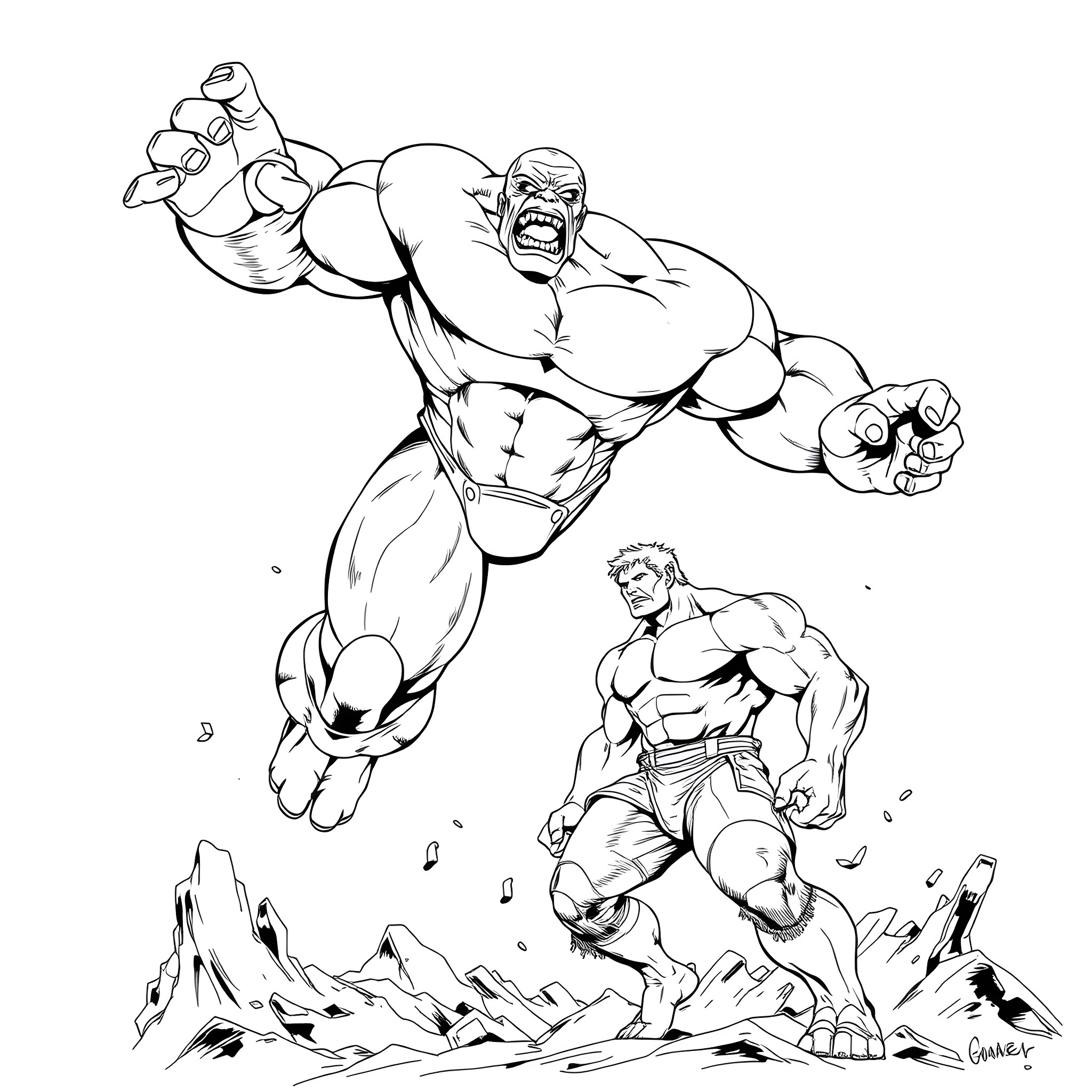 Best Abomination Coloring Pages (Free Printable PDF)