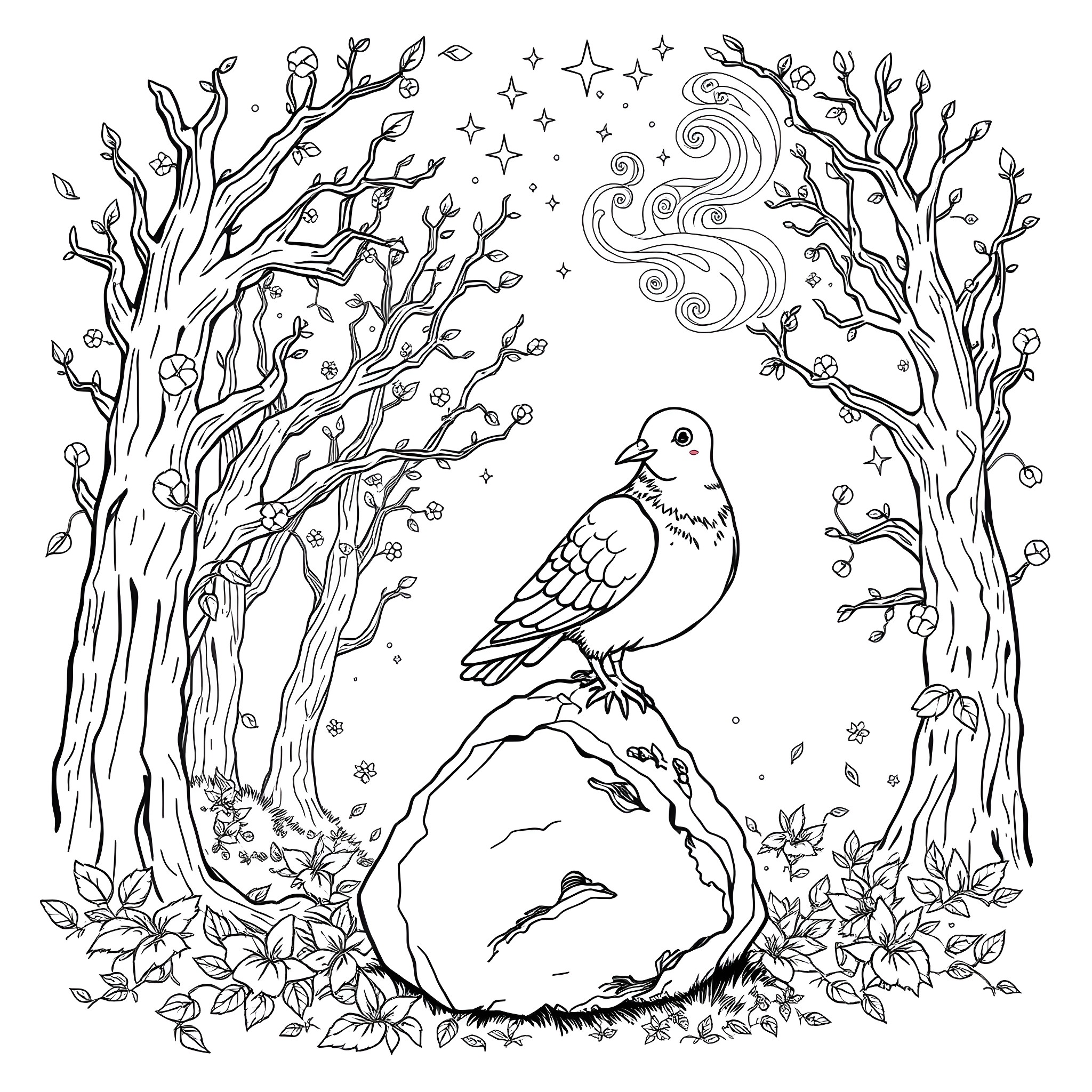30 Best Pigeon Coloring Pages (Free Printable PDFs)