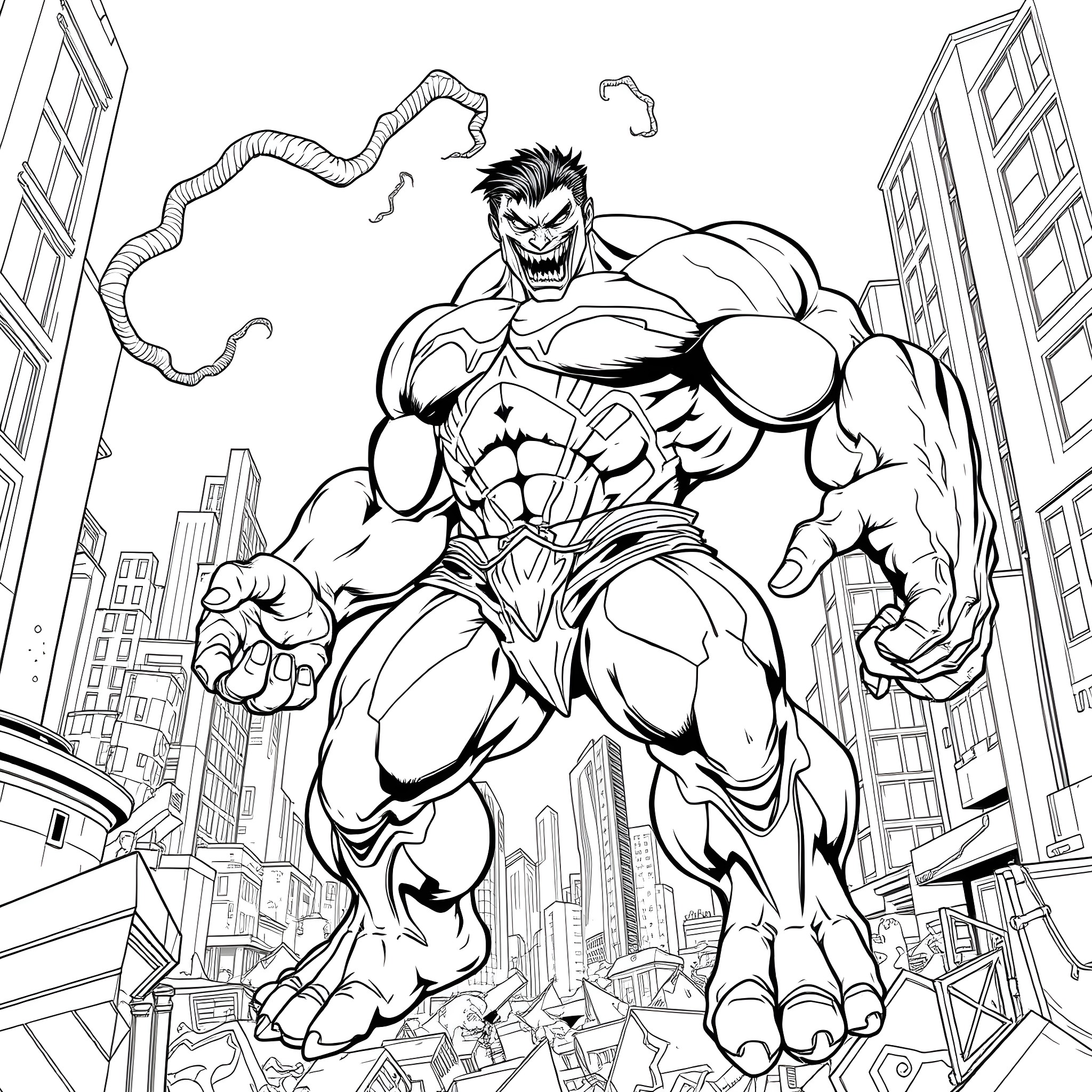 69 Best Hulk Coloring Pages (Free Printable PDFs)