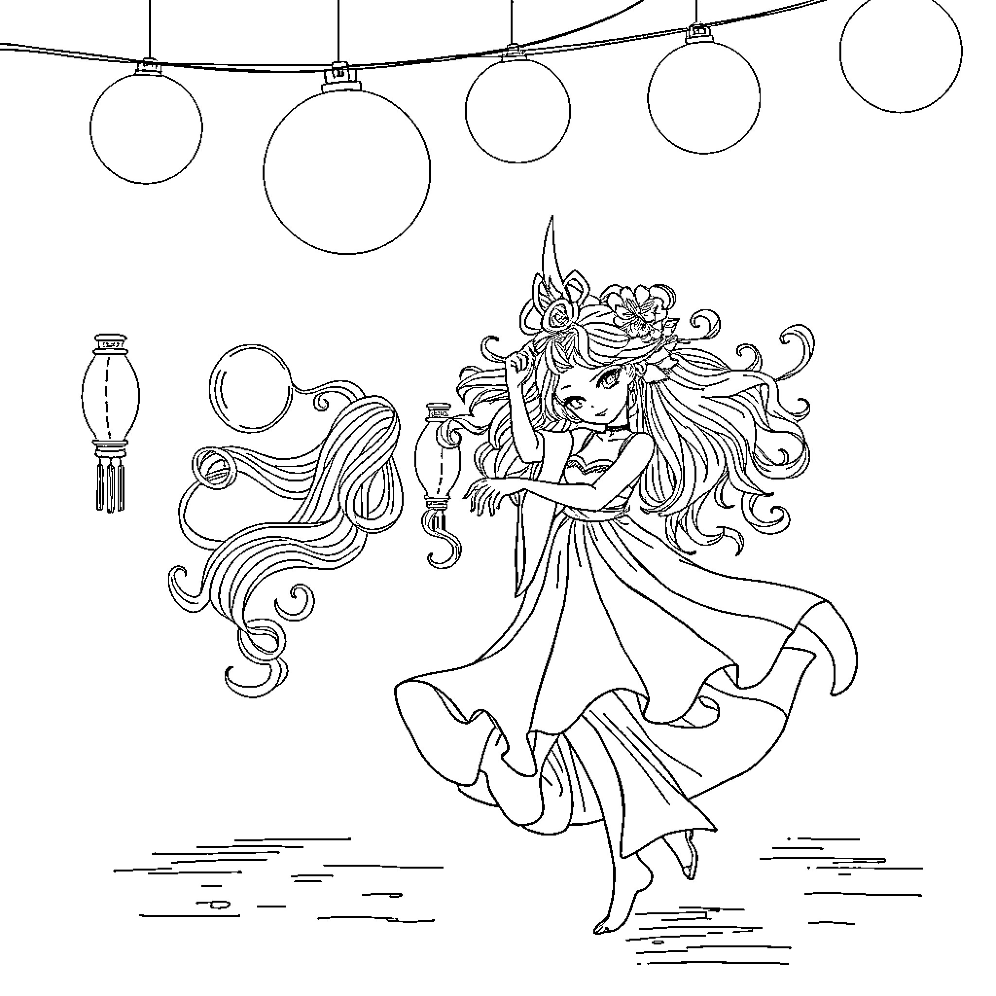 Best Kumori Coloring Pages (Free Printable PDF)