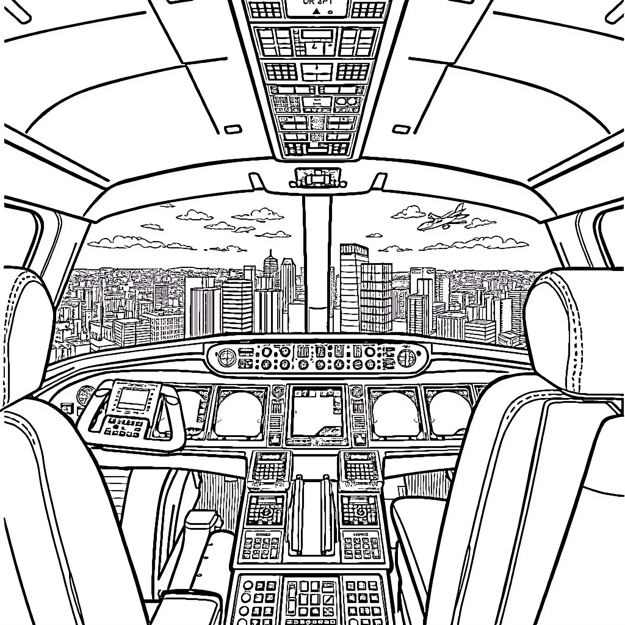 Best Airplane Coloring Pages (Free Printable PDF)