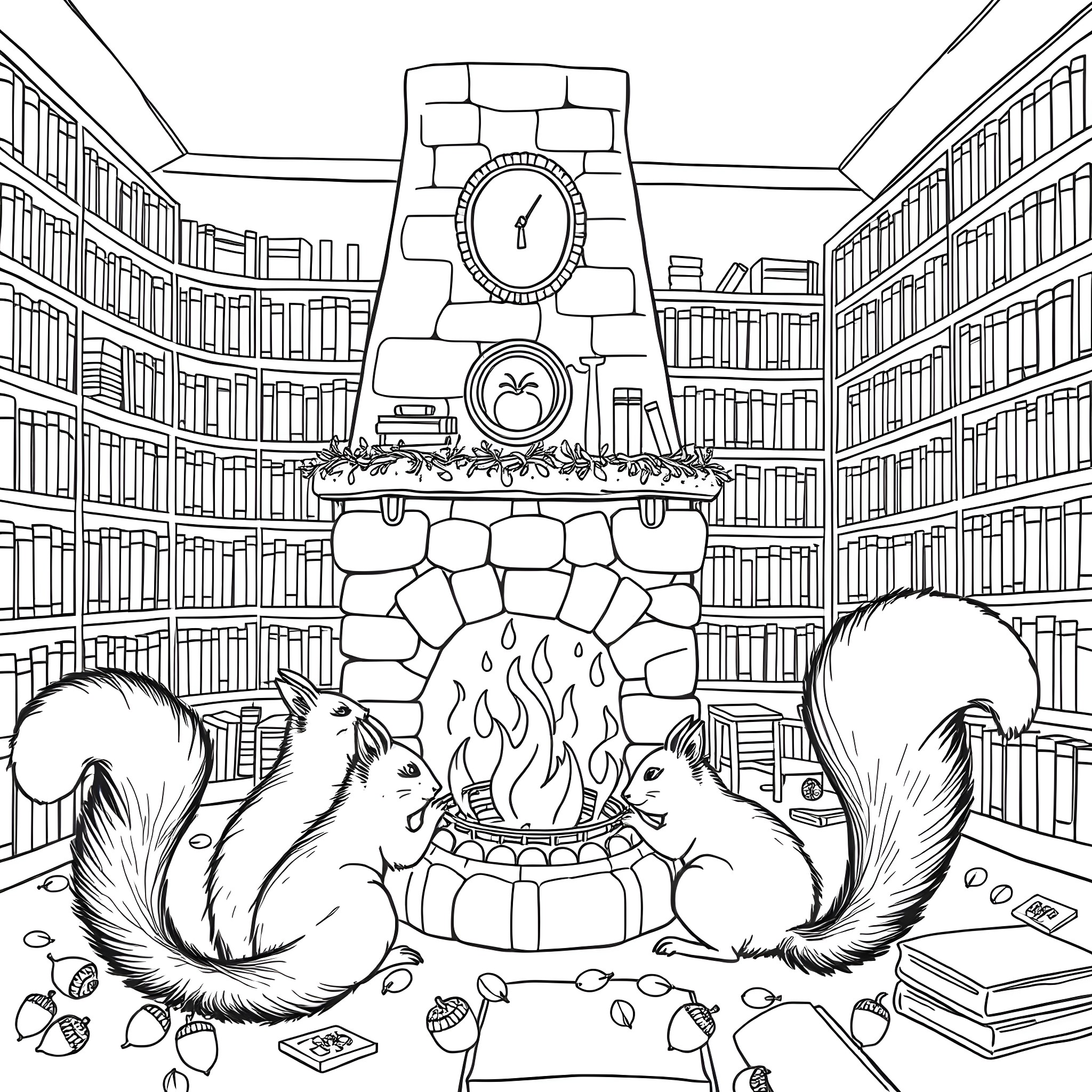 Best Squirrel Coloring Pages (Free Printable PDF)