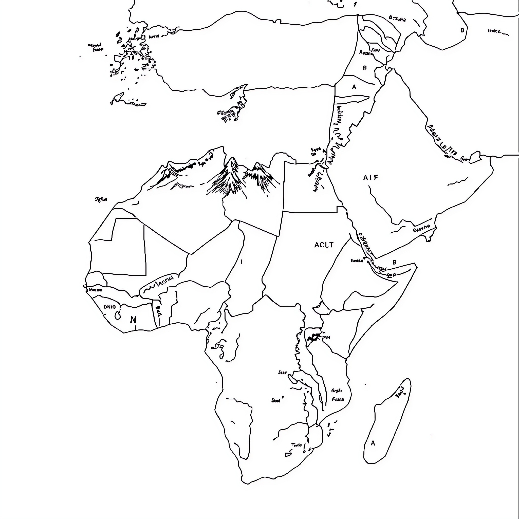 Best North Africa Coloring Pages (Free Printable PDF)