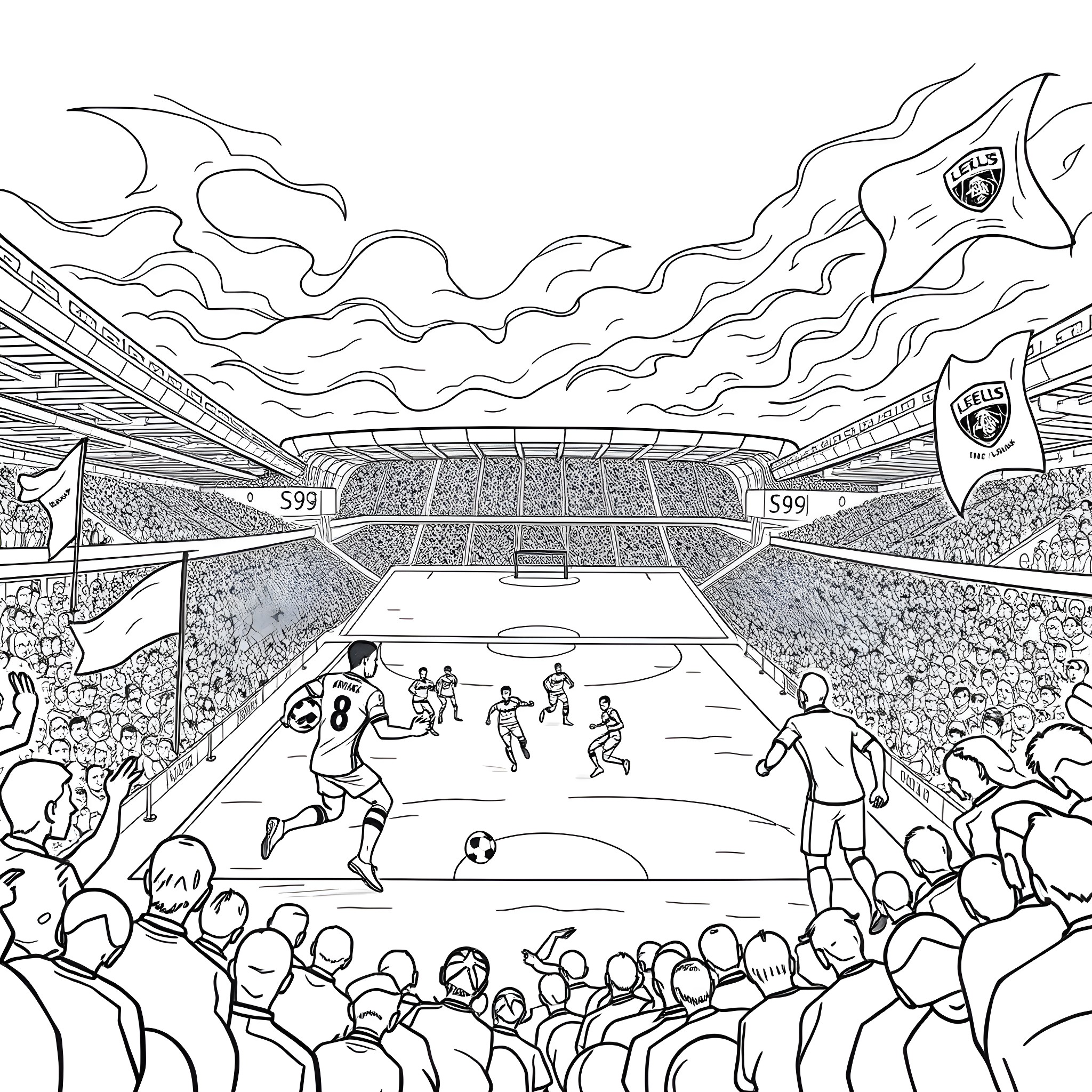 Best Leeds United Coloring Pages (Free Printable PDF)