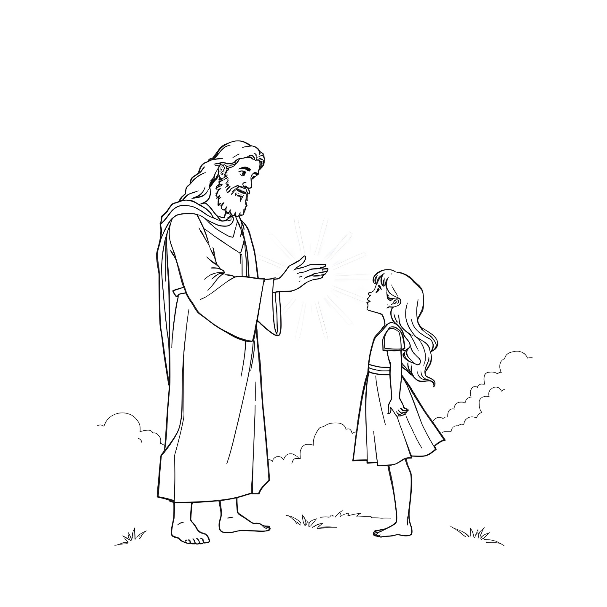 99 Best God Coloring Pages (Free Printable PDFs)
