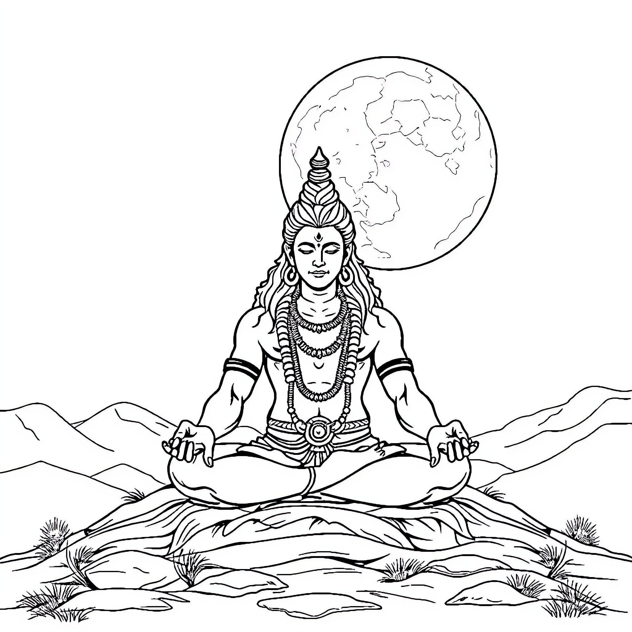 13 Best Shiva Coloring Pages (Free Printable PDFs)