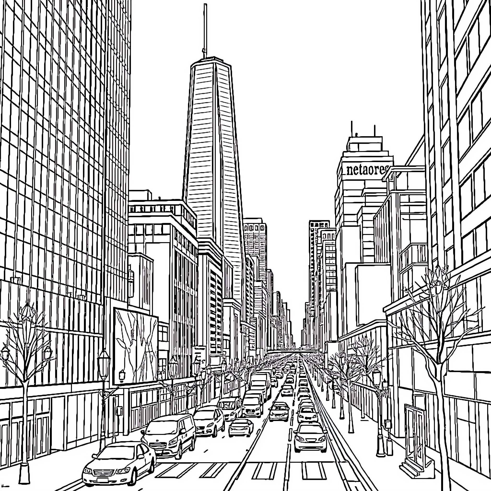 Best Town Coloring Pages (Free Printable PDF)