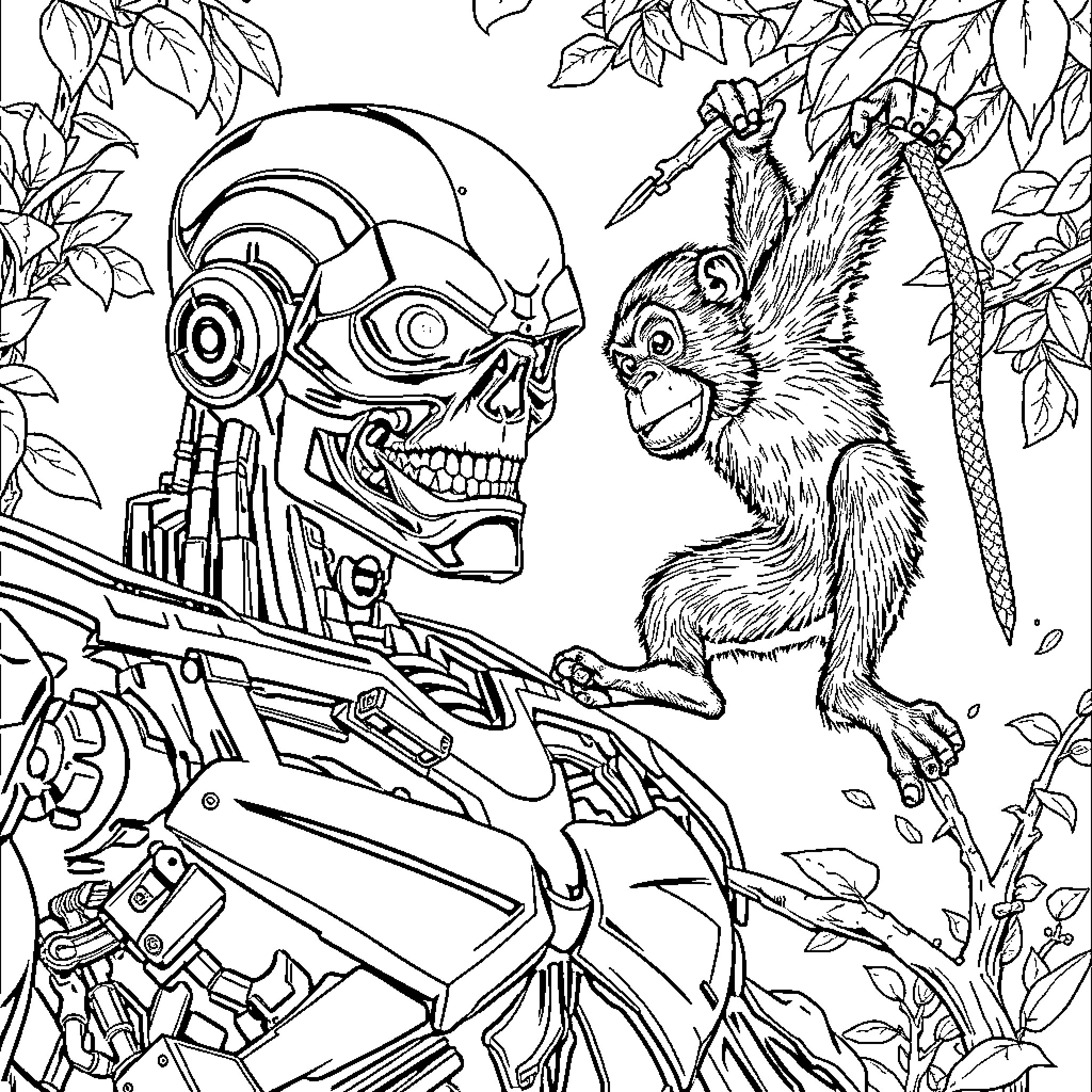 Best Terminator Coloring Pages (Free Printable PDF)