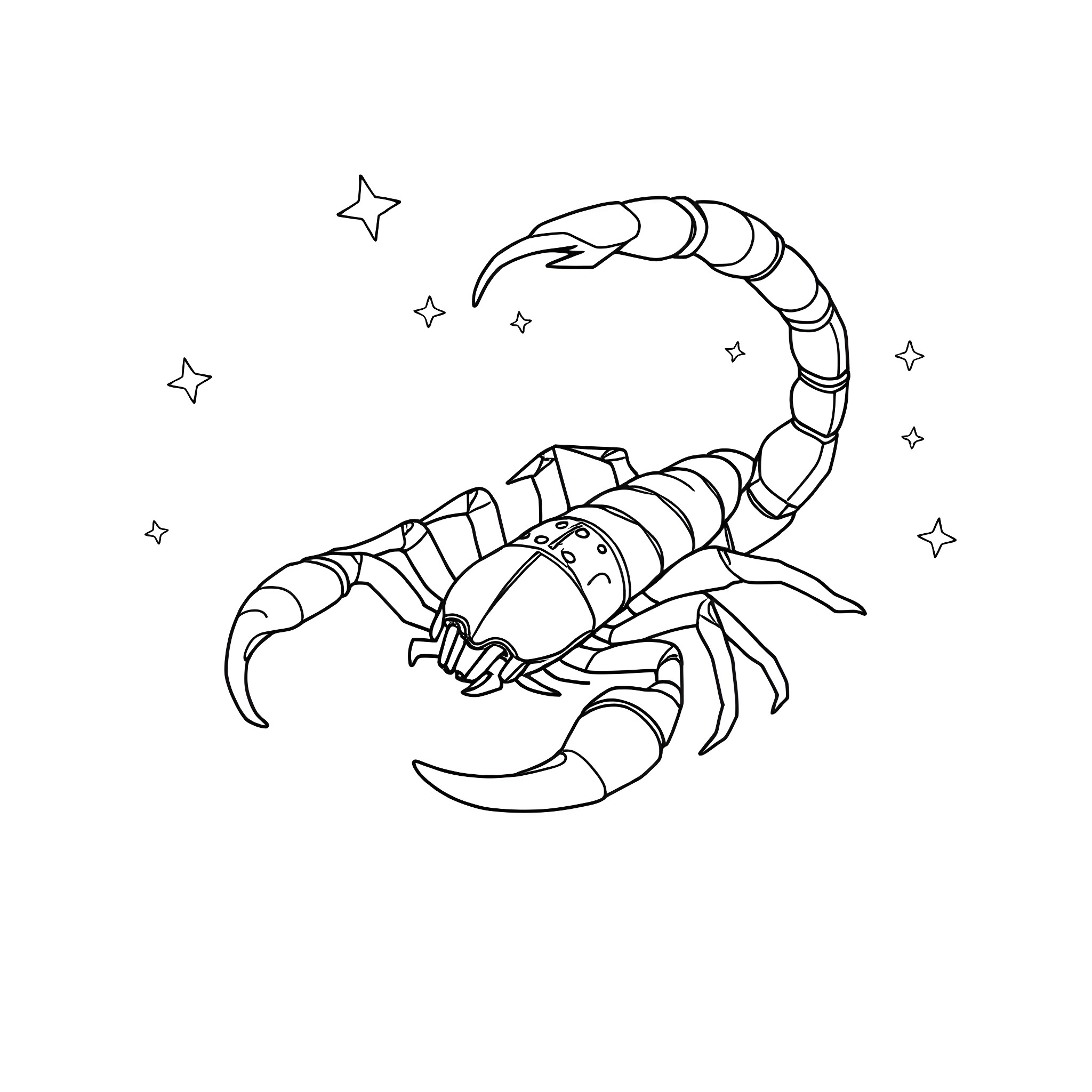 Best Scorpio Coloring Pages (Free Printable PDF)