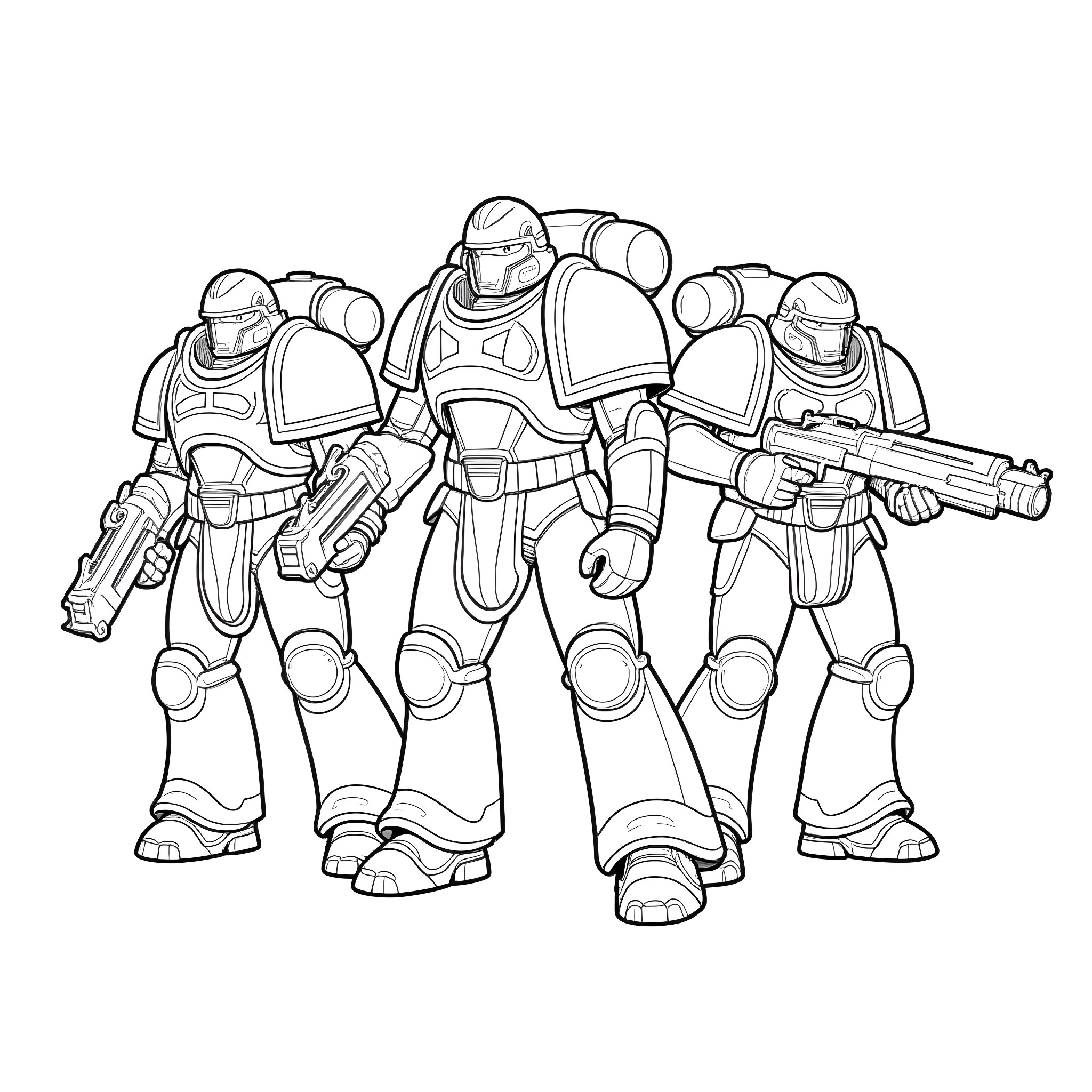 Best Space Marine Coloring Pages (Free Printable PDF)