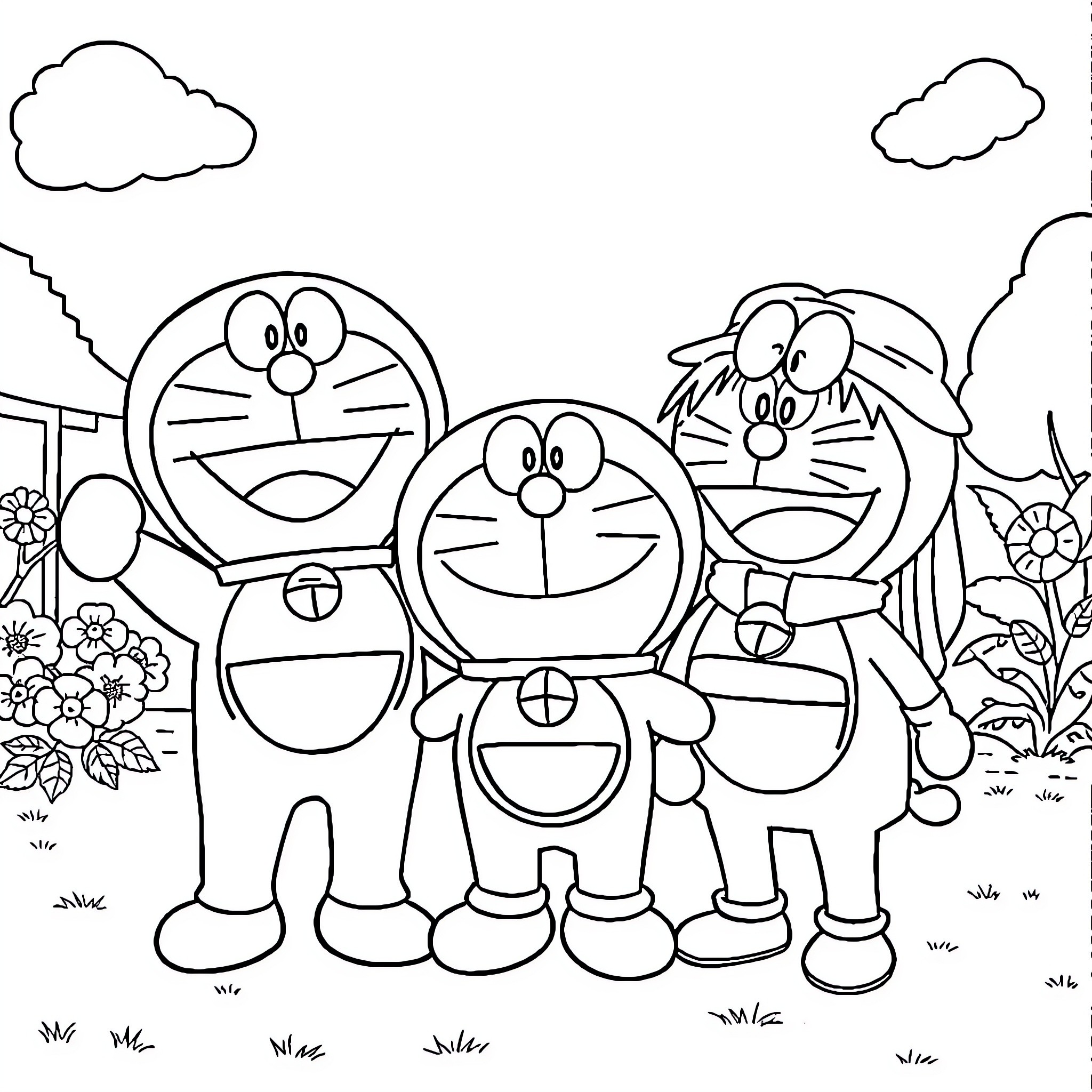 65 Best Doraemon Coloring Pages (Free Printable PDFs)
